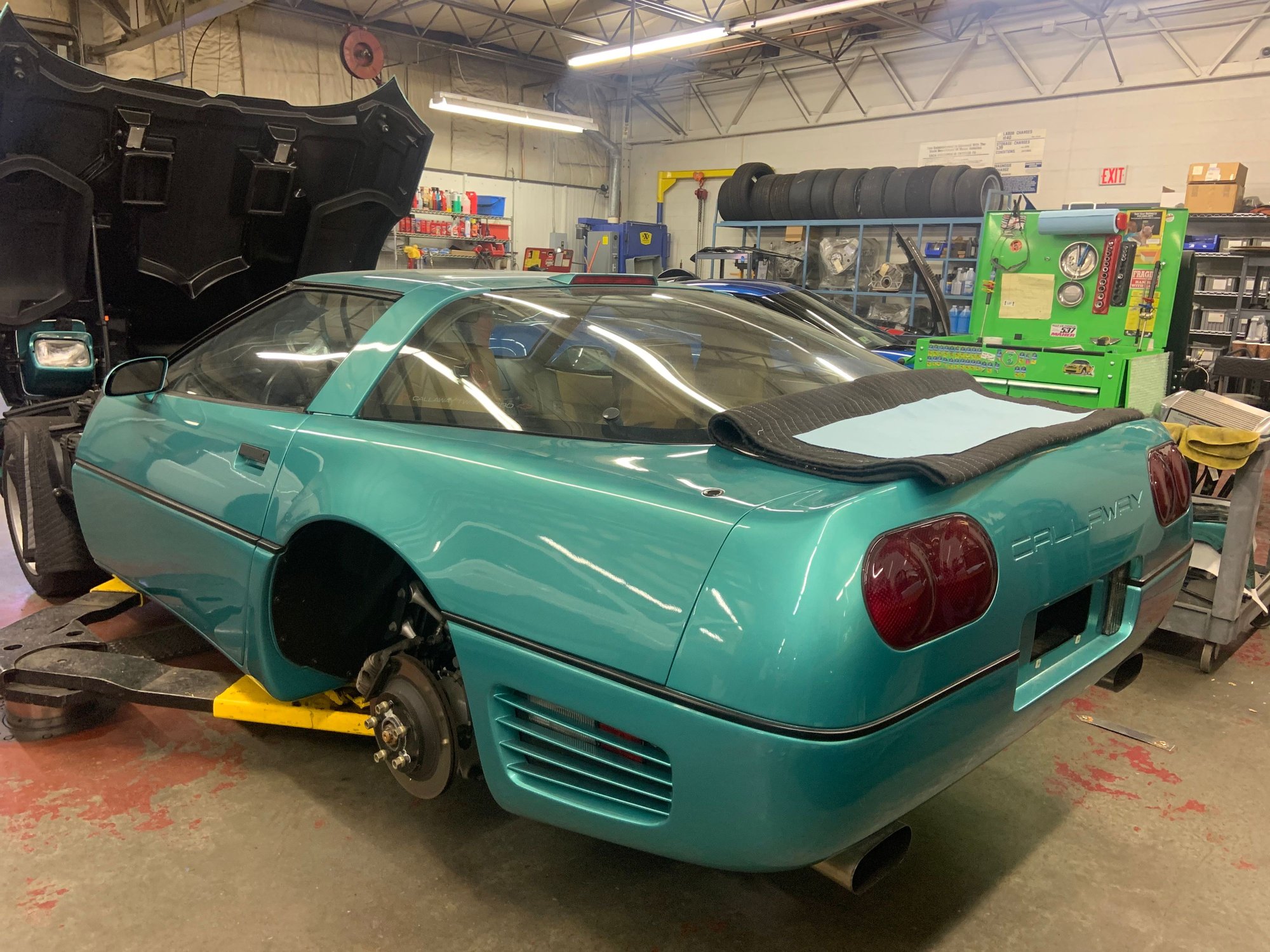 Callaway Corvettes, Past and Present in the Shop This Week ...
