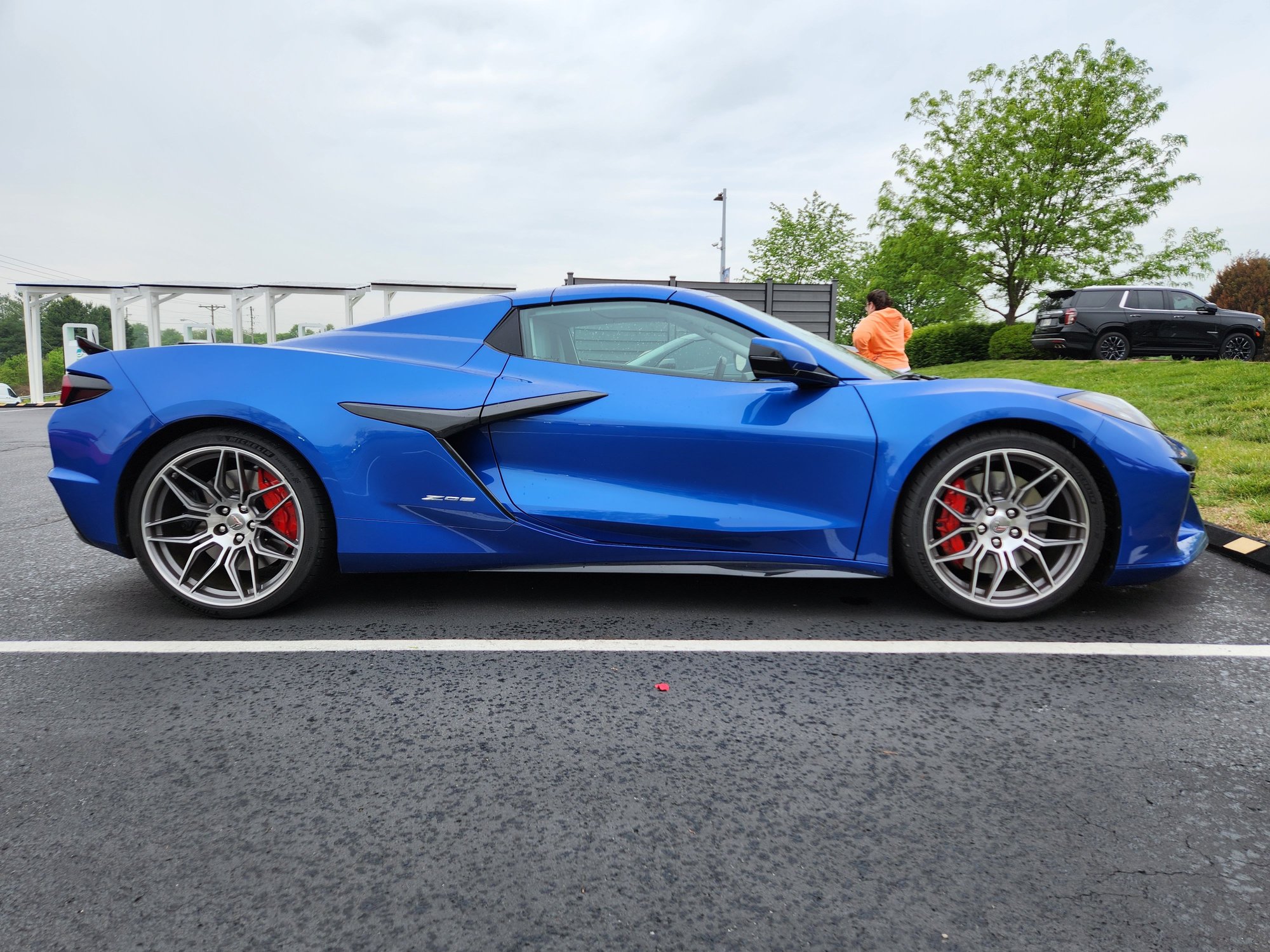 2020-Up Corvette C8 Z06 Z07 Performance Front Lip & Canards ...
