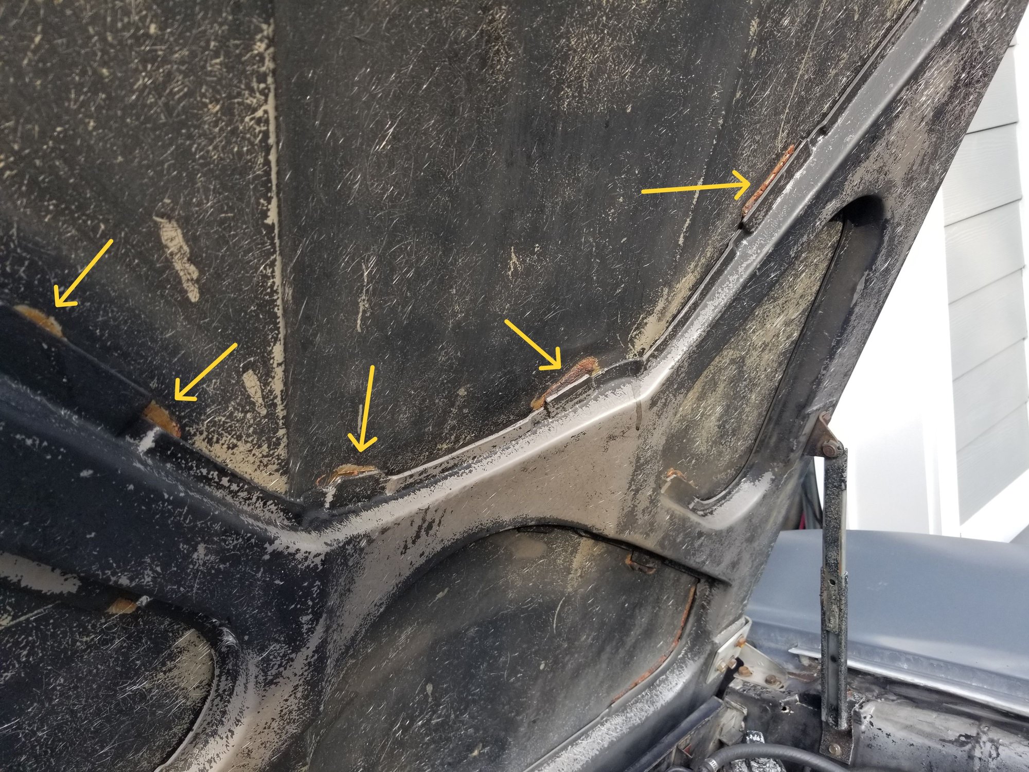 C2 65 SBC Hood Adhesive - CorvetteForum - Chevrolet Corvette Forum Discussion