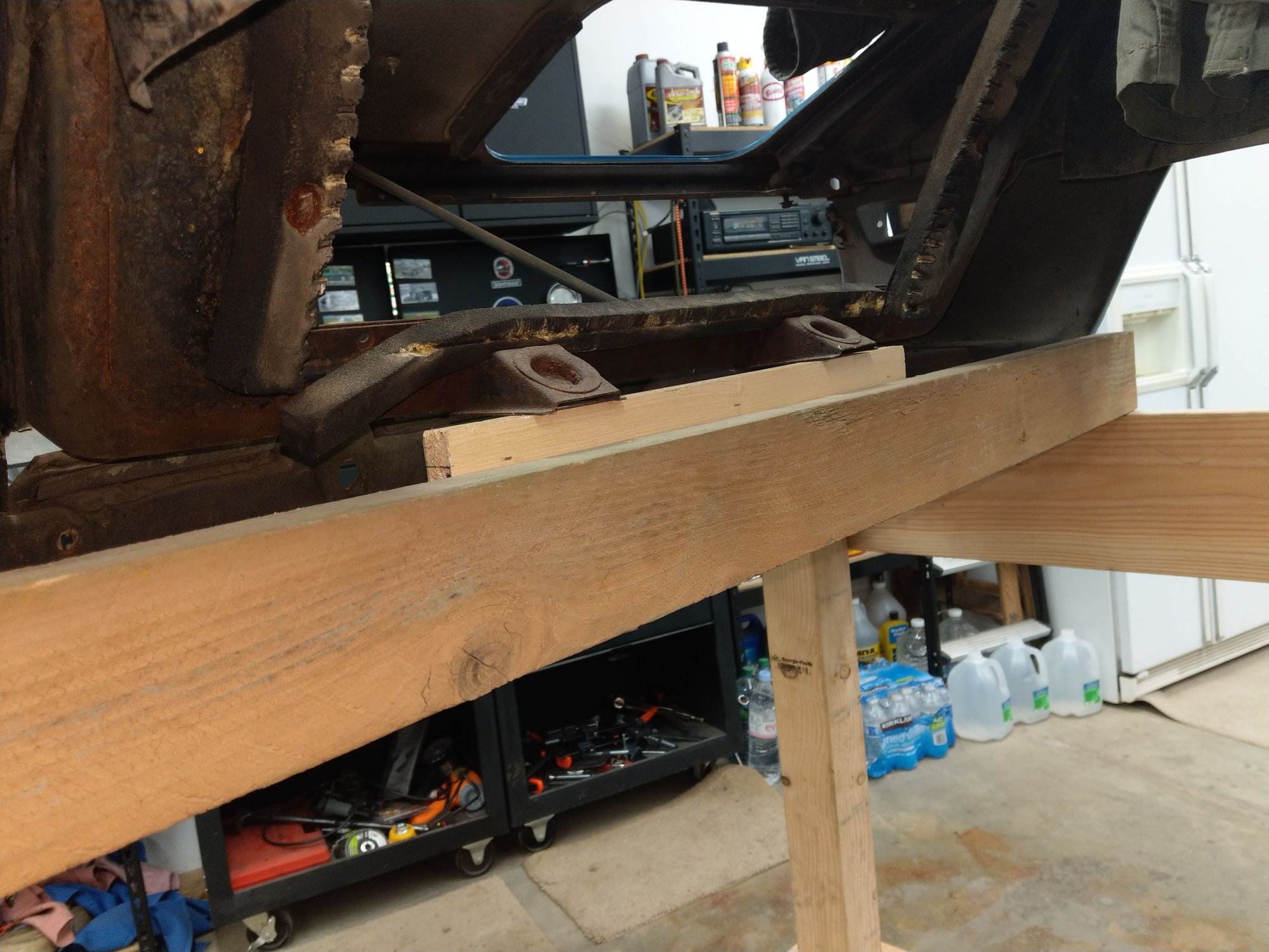 Core support removal with body off - CorvetteForum - Chevrolet Corvette ...