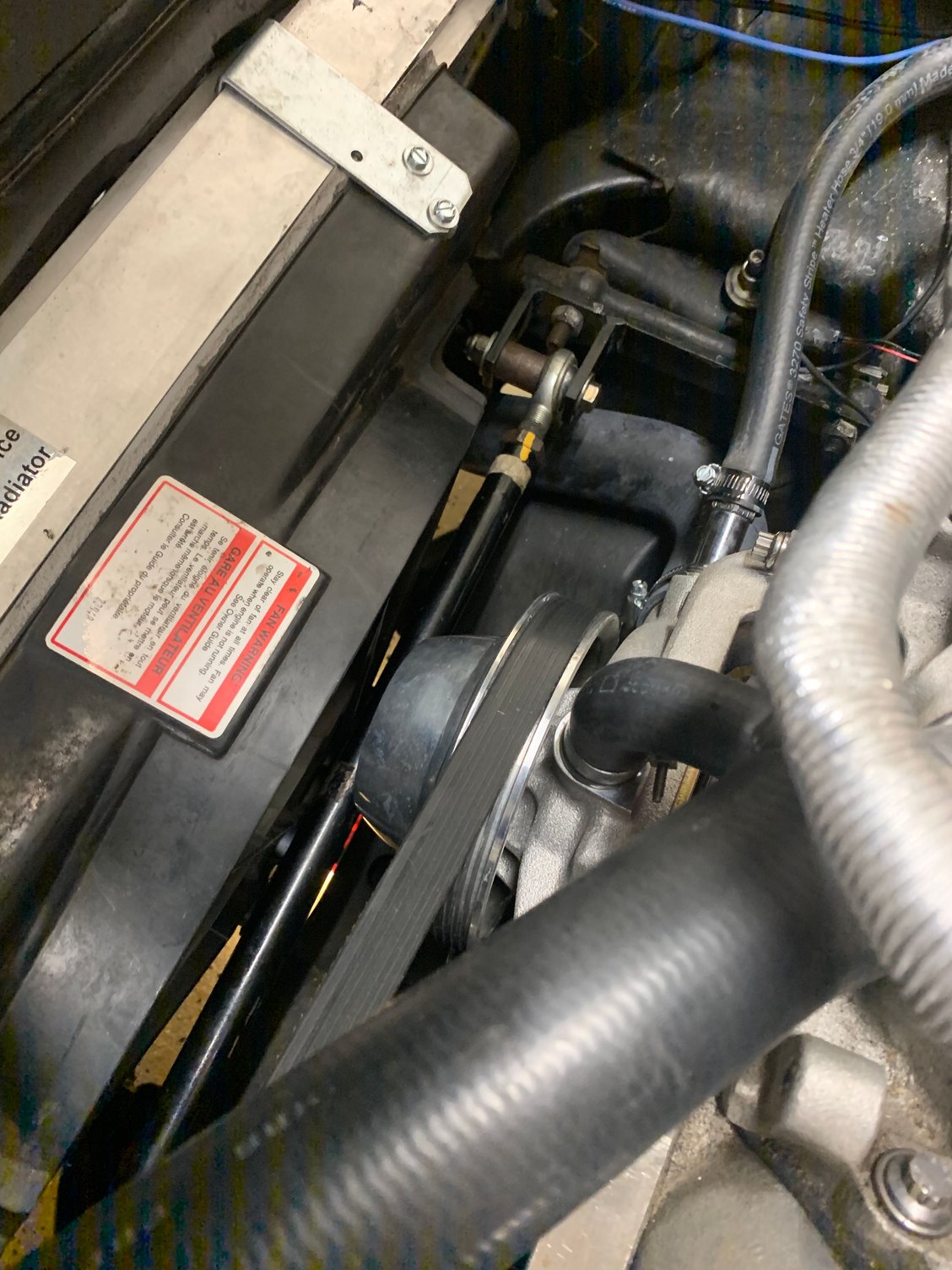 Need help with Mk VIII fan install. Sway bar. - CorvetteForum ...