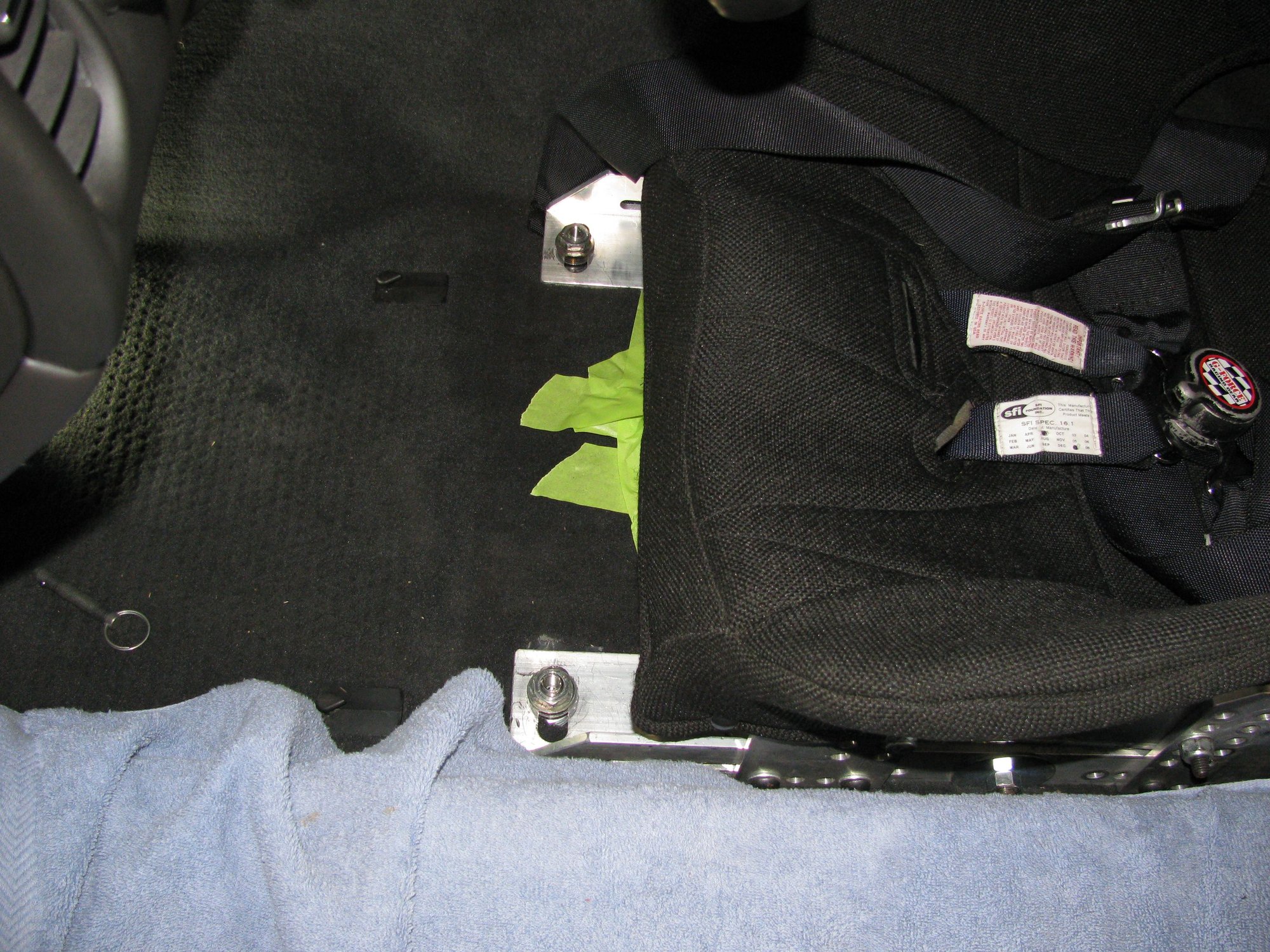 Looking for advice on kirkey seat and race harness install ...