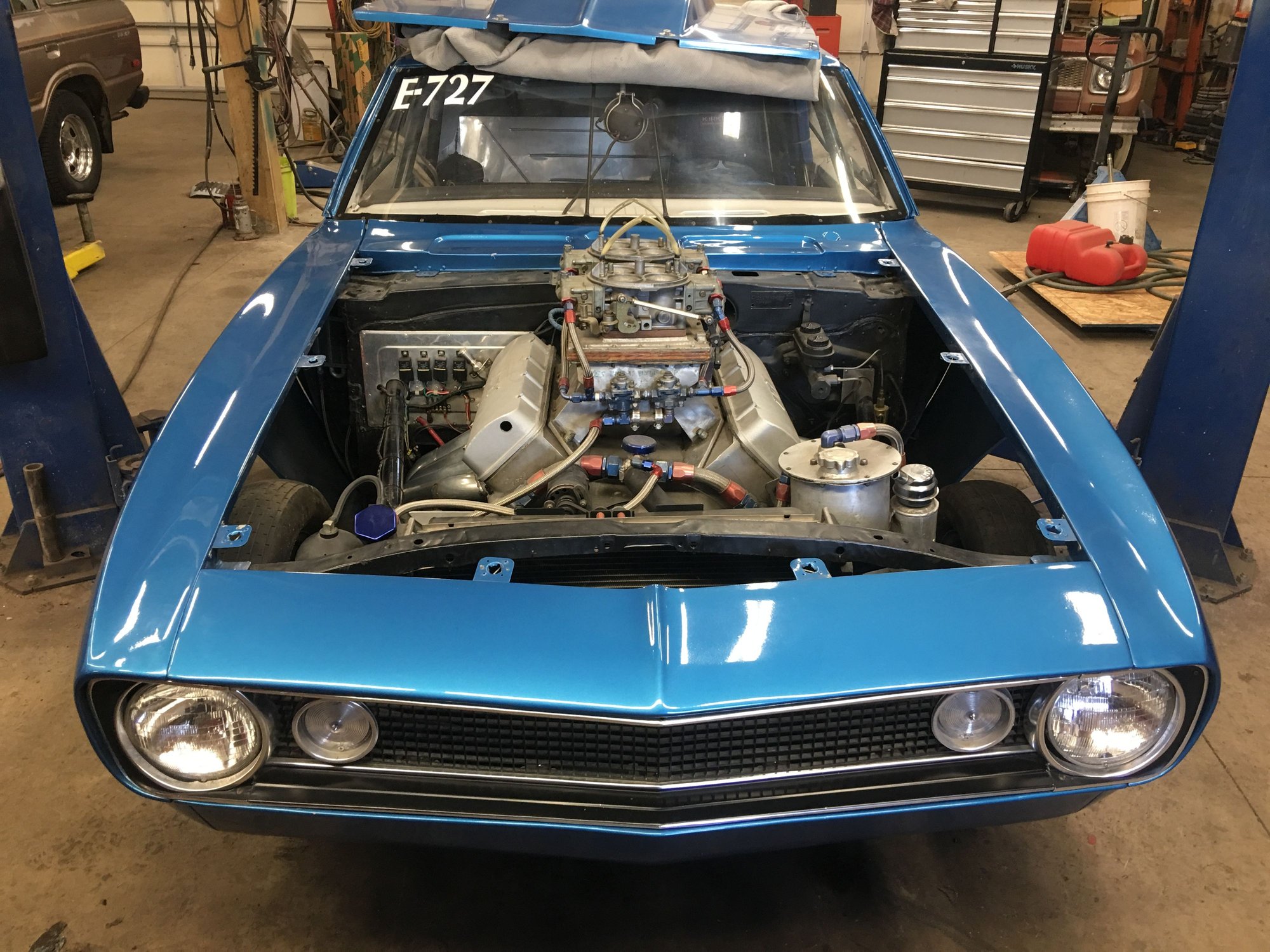 New personal best quarter mile BBC tri-power w/cast iron exhaust ...