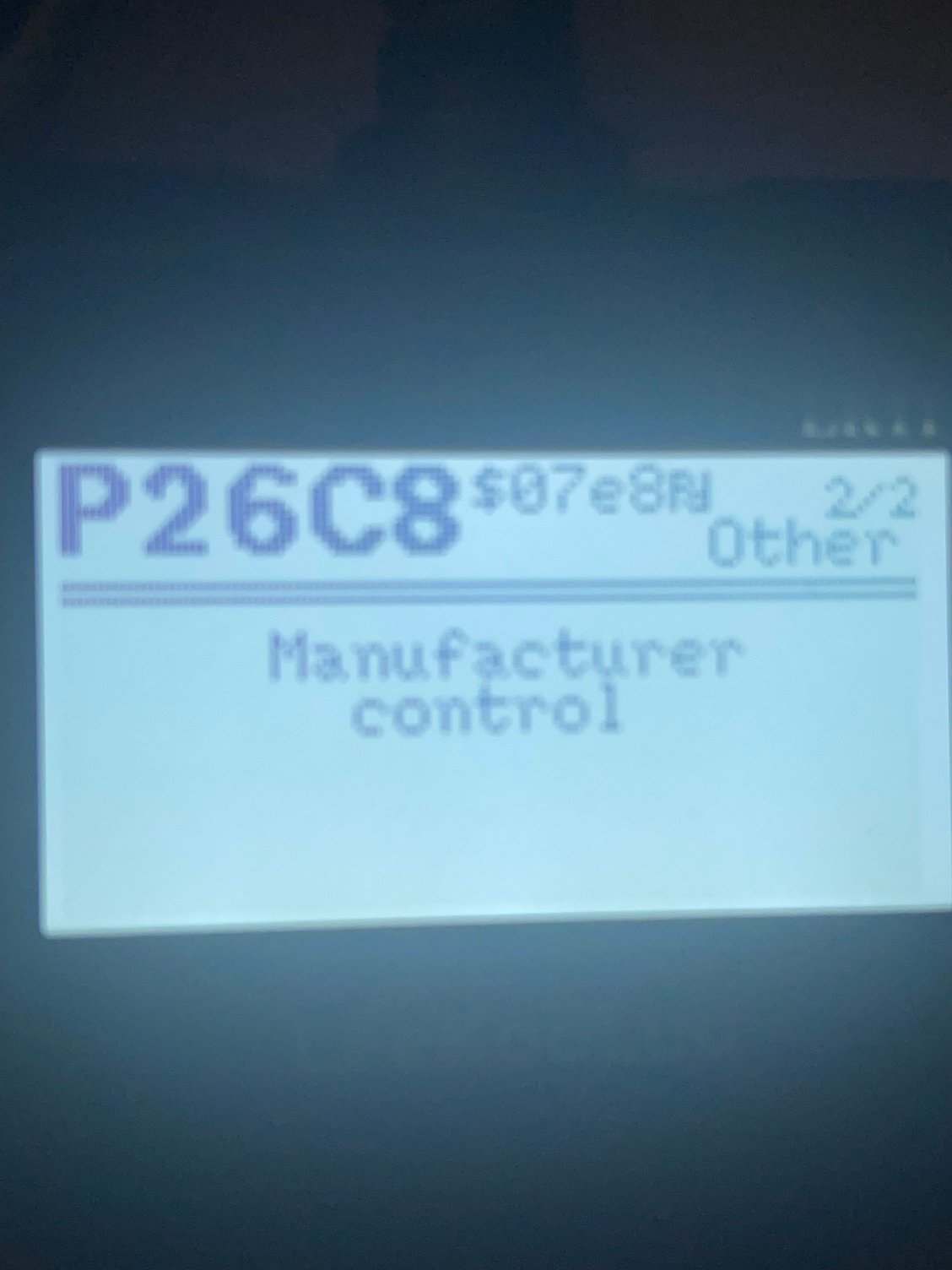 P26C8 Chassis Control Module Code - CorvetteForum - Chevrolet Corvette ...