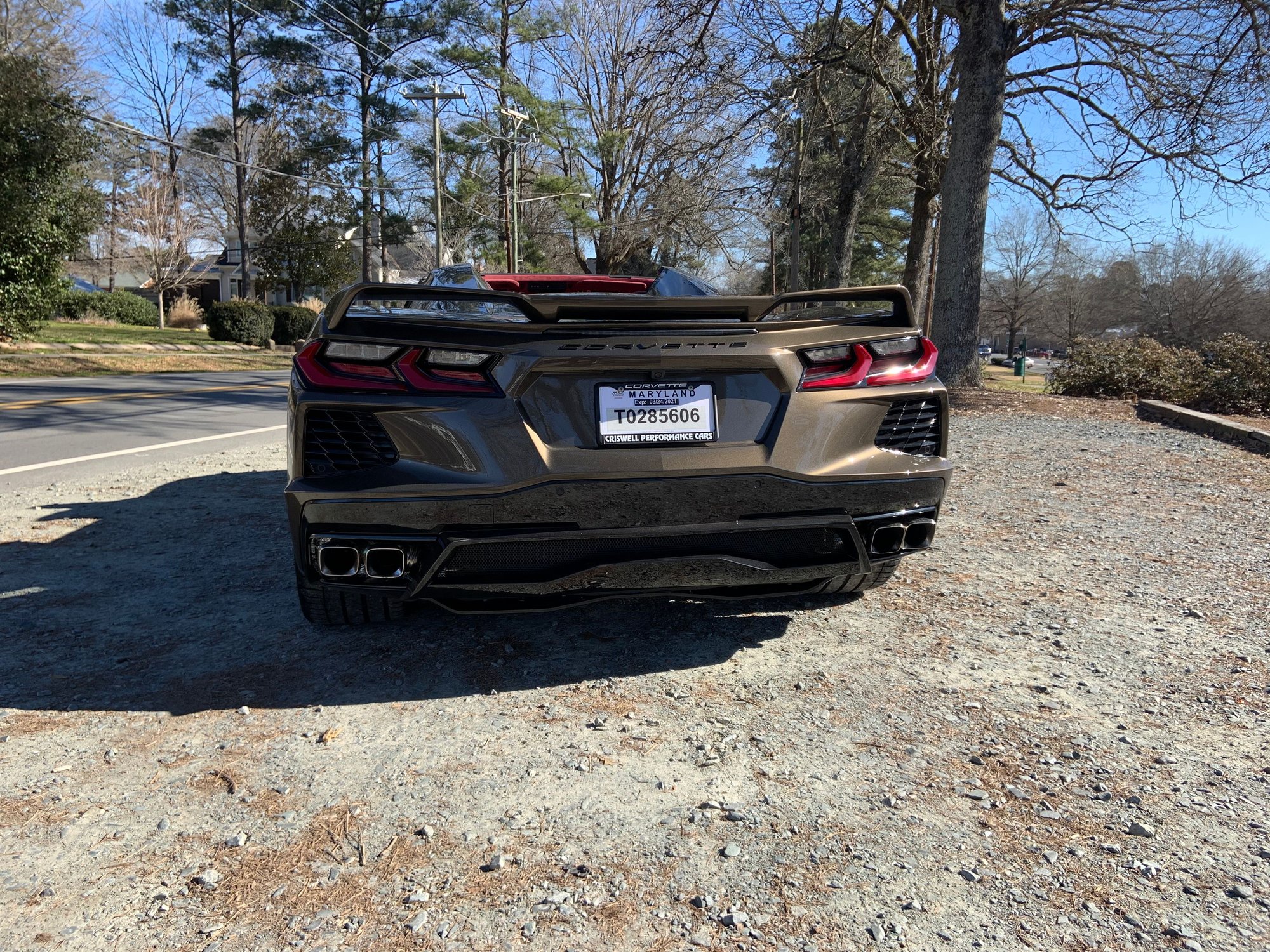 Zeus Bronze with Morello Red Interior - 2021 - CorvetteForum ...