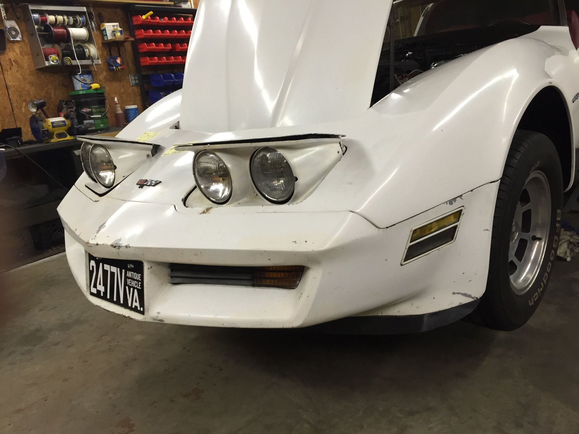 1982 Corvette nose misaligned. Anyone ever attempt a realignment/repair ...