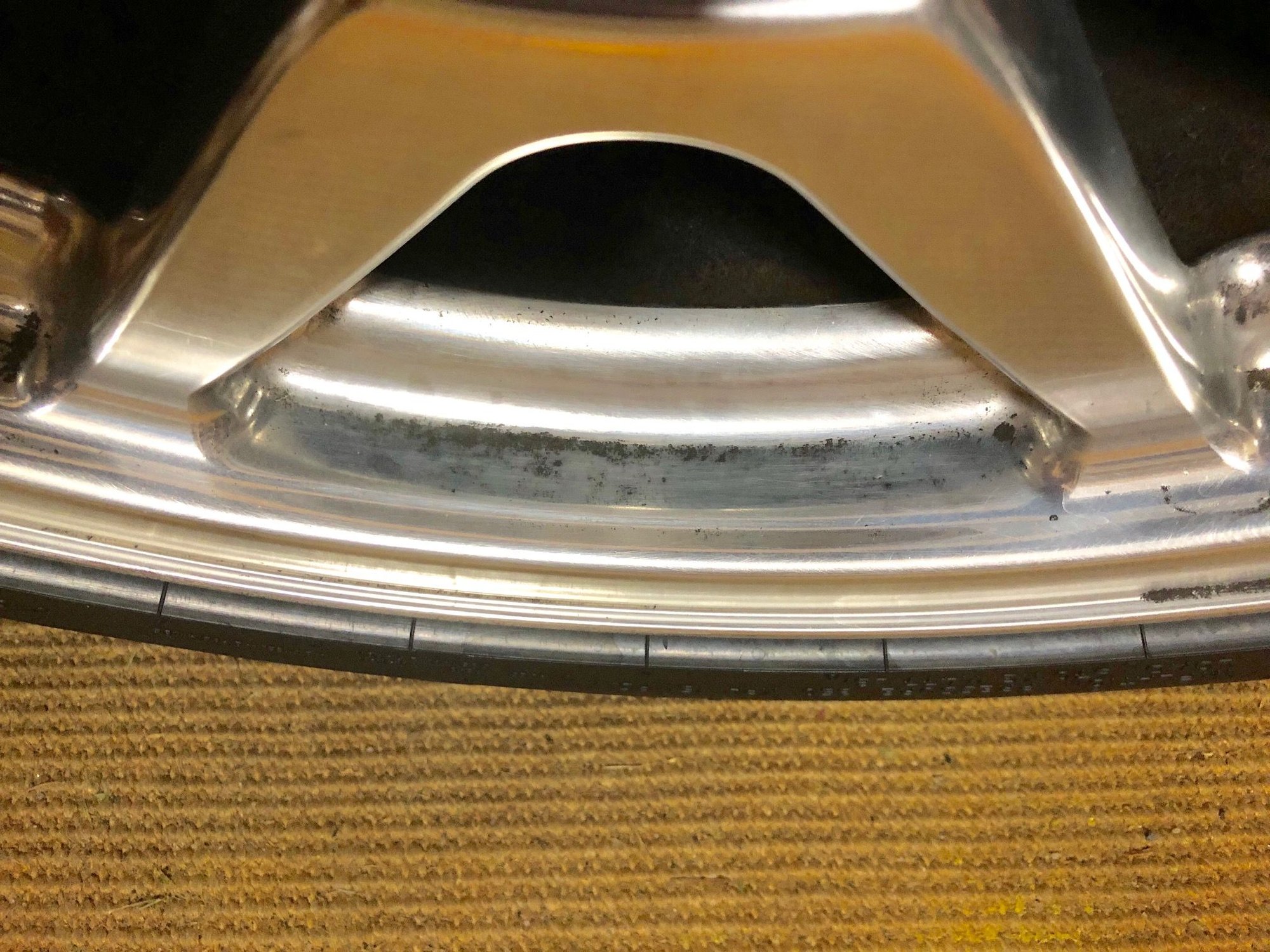 Pitted gouged aluminum wheels - CorvetteForum - Chevrolet Corvette ...