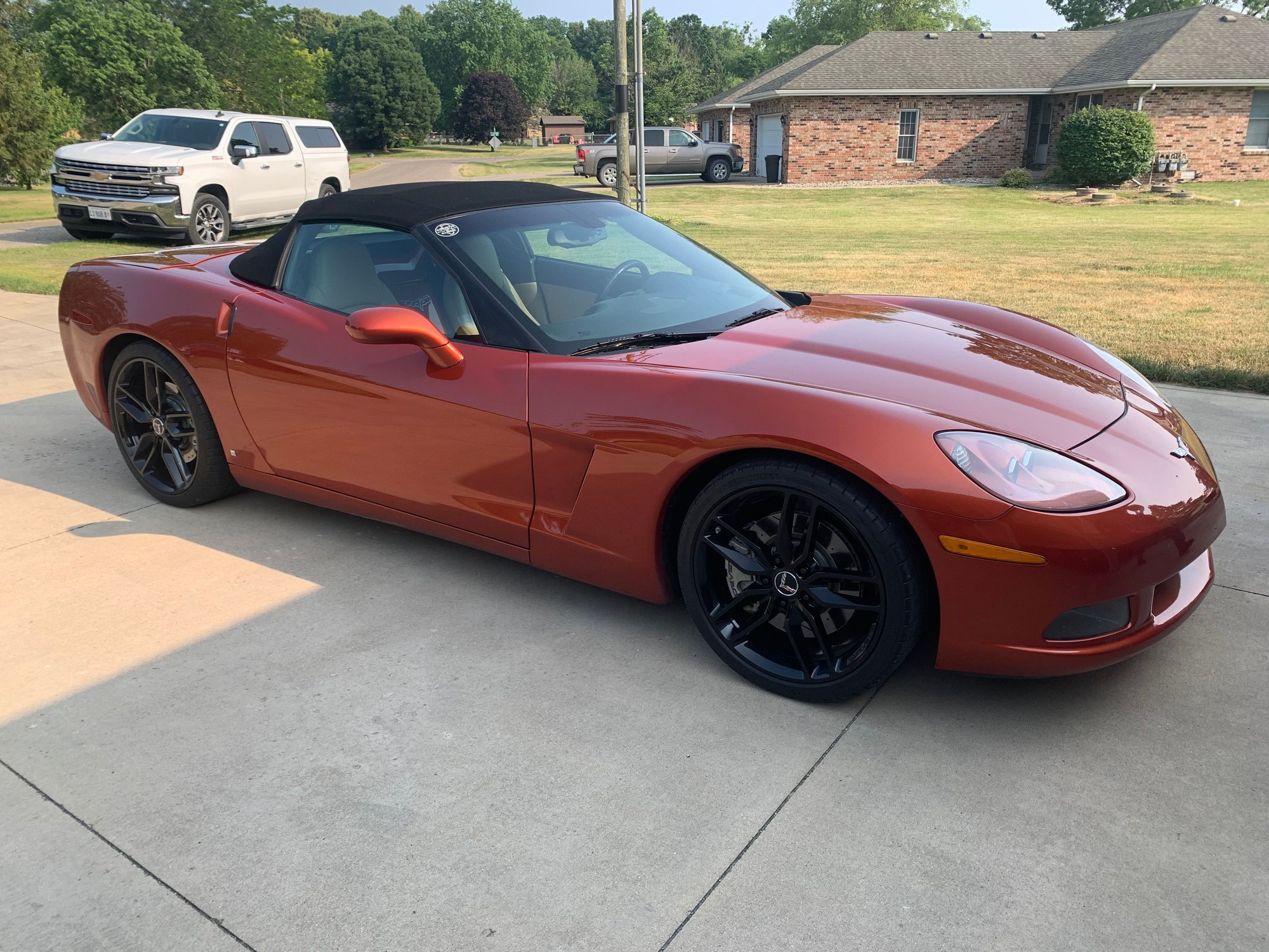 FS (For Sale) 2006 Daytona Sunset Orange convertible - CorvetteForum ...