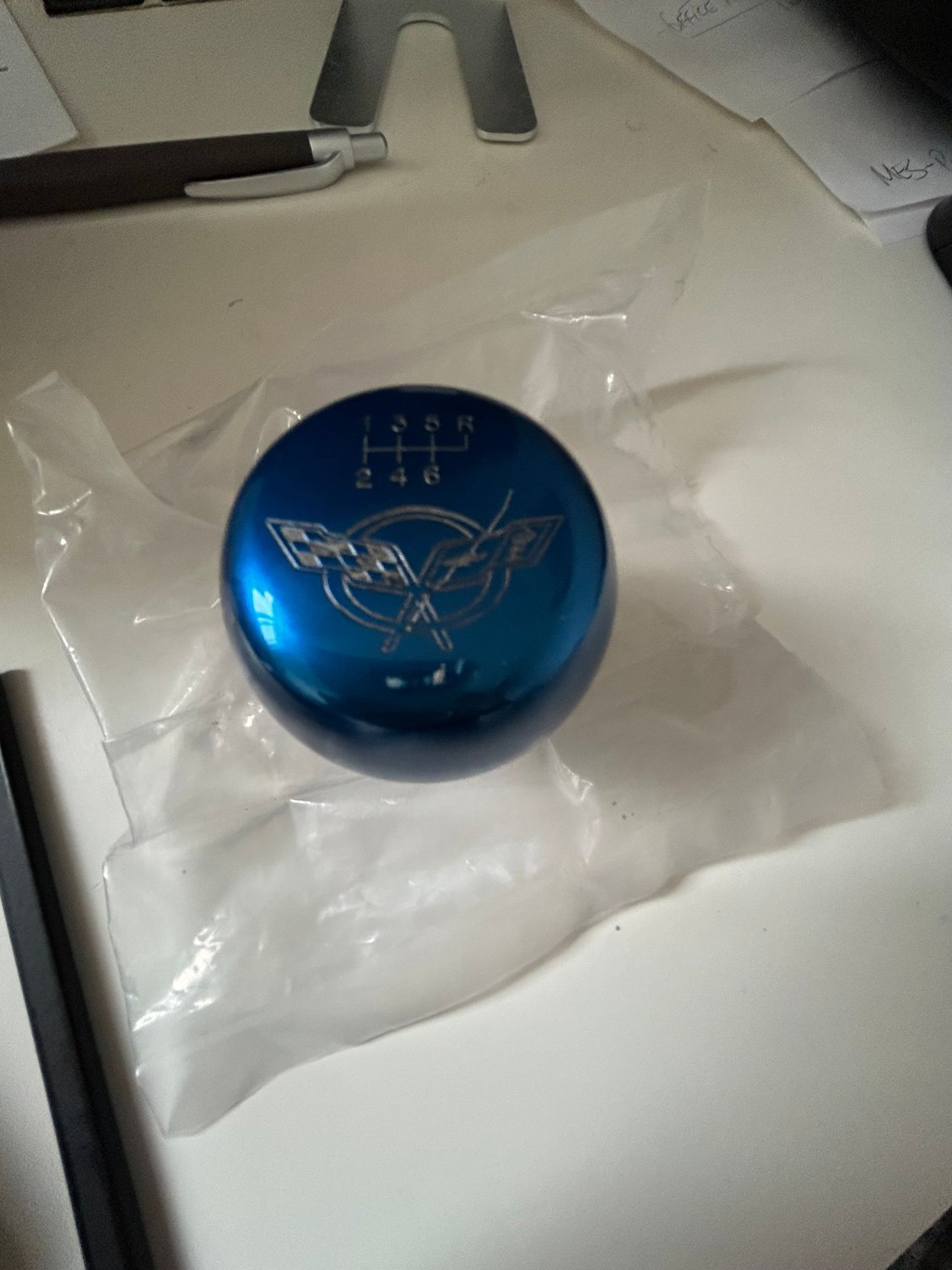 FS (For Sale) Shift Knob (Blue) - CorvetteForum - Chevrolet Corvette Forum Discussion