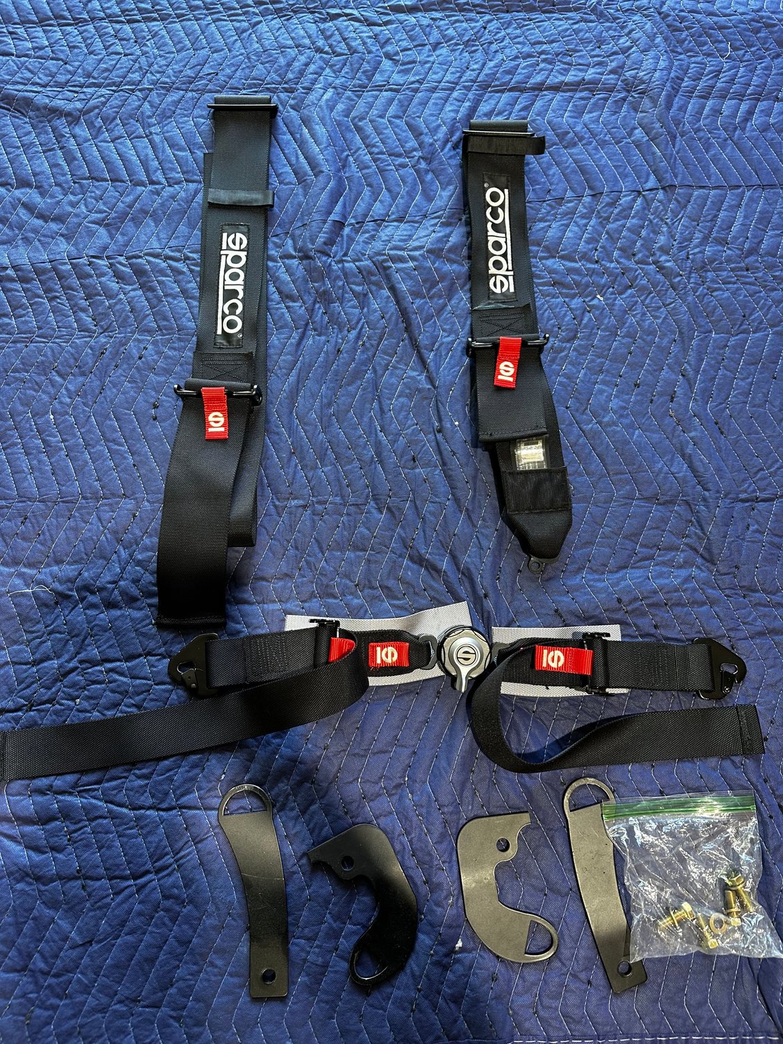 FS (For Sale) Pair of 4 point Sparco 3” Harness w/ Lap Belt Hardware - CorvetteForum - Chevrolet ...