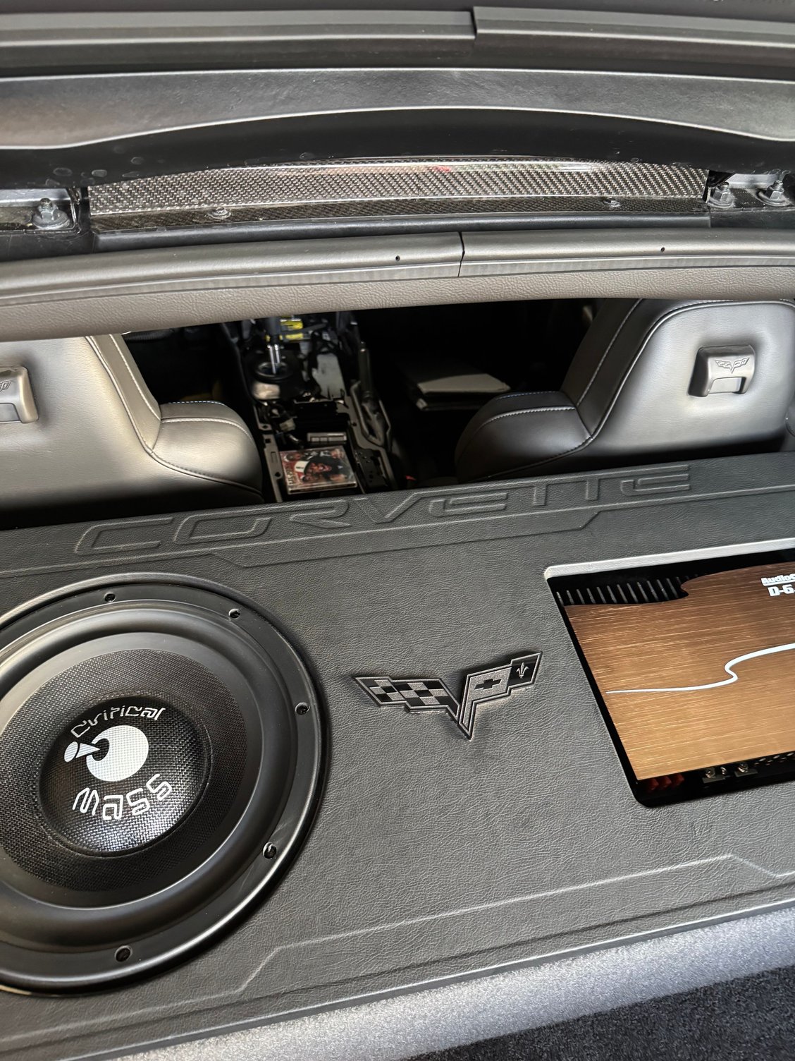 FS (For Sale) C6 subwoofer enclosure and amp rack w sub and amp ...