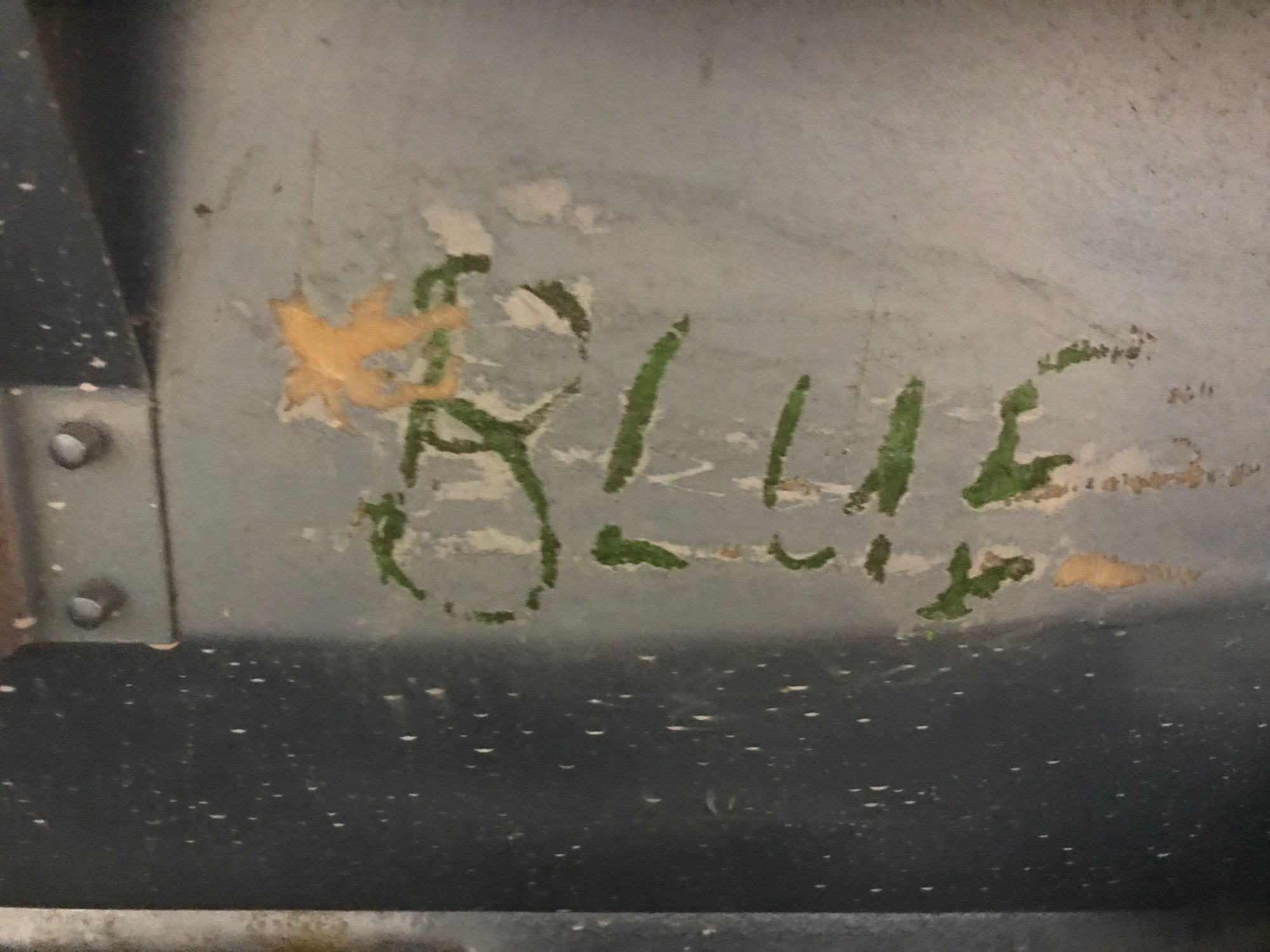 C1 Color code / Green Wax marks - CorvetteForum - Chevrolet Corvette ...