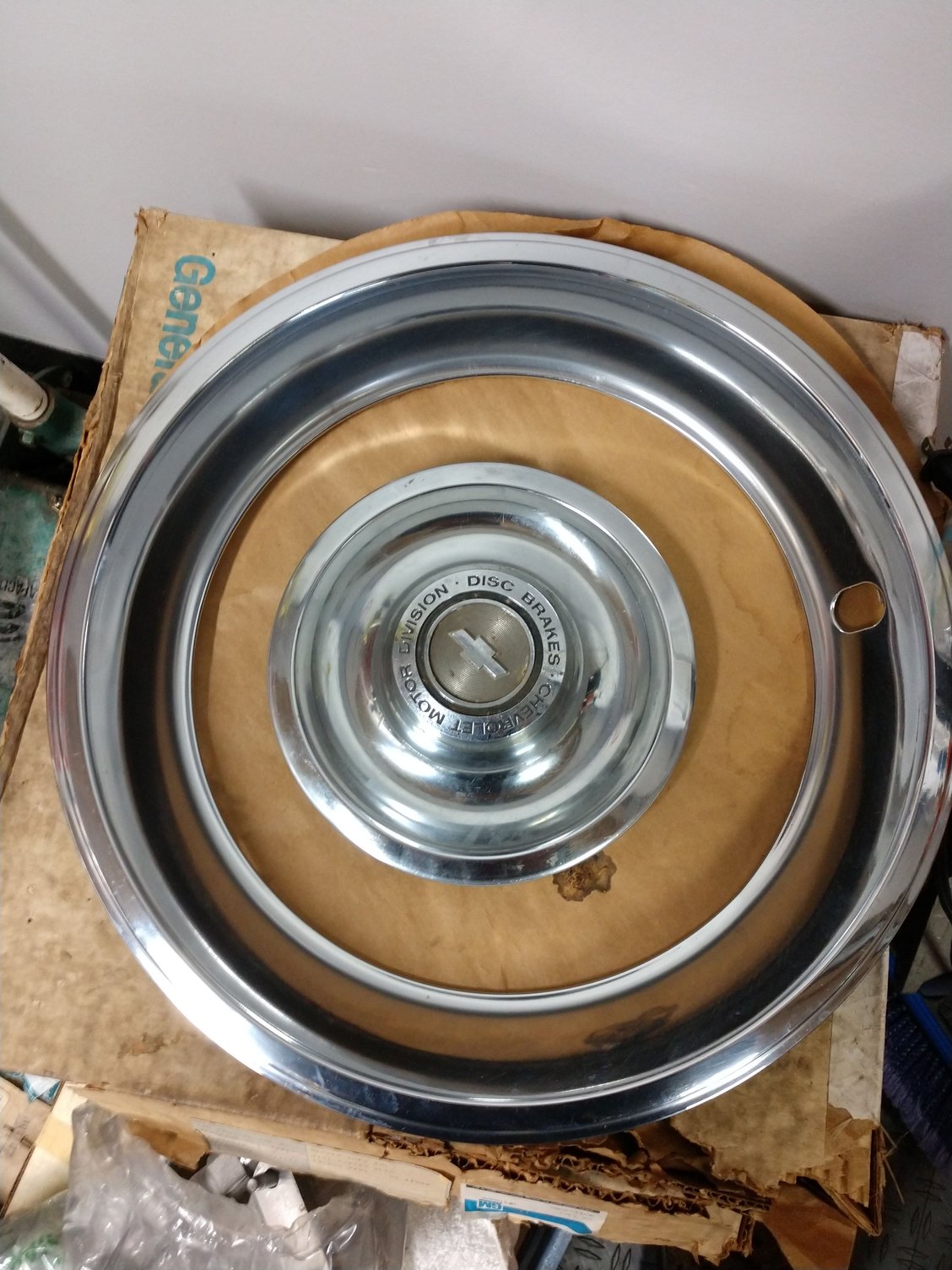FS (For Sale) NOS 67 rally wheel trim and caps - CorvetteForum ...