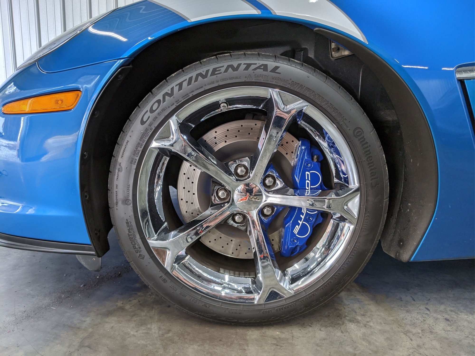 Painted my Brake Calipers - CorvetteForum - Chevrolet Corvette Forum ...