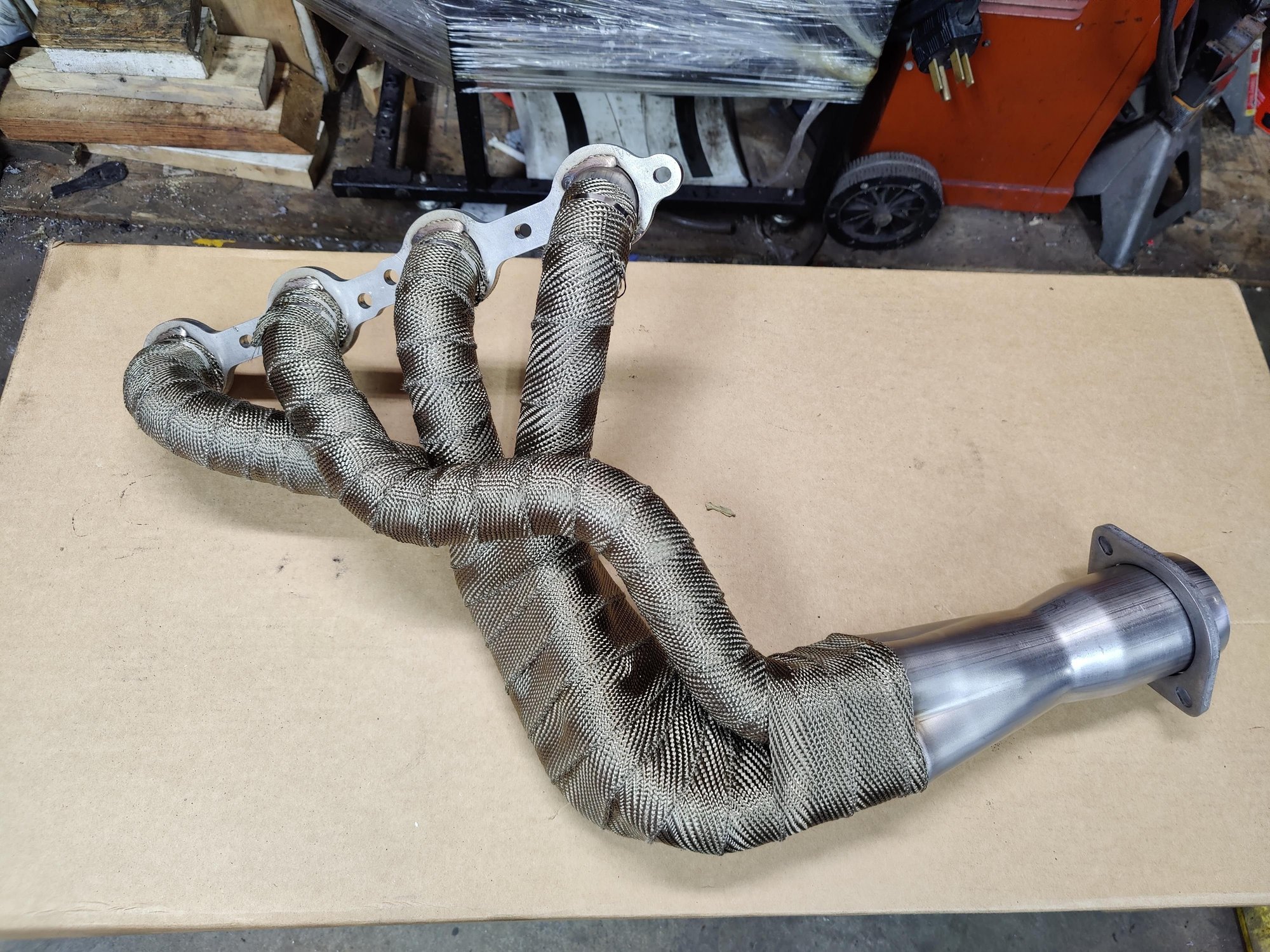 Heat wrap on long tube headers.... - CorvetteForum - Chevrolet Corvette ...
