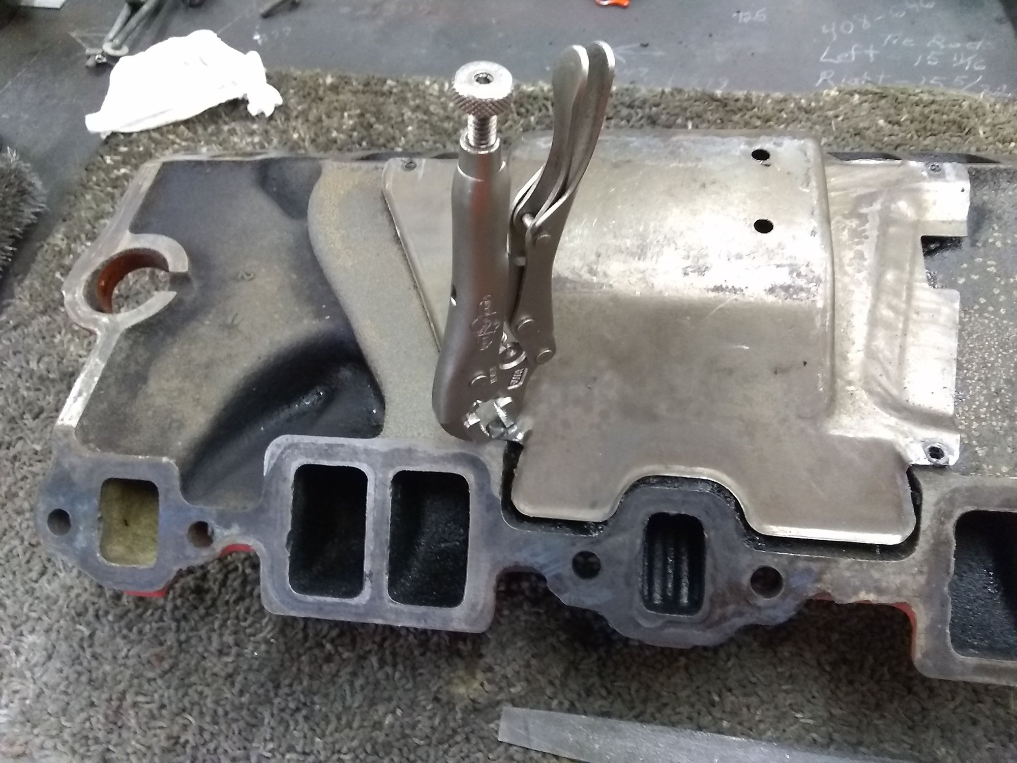 C2 Intake manifold shield rivets removal methods / ideas ...