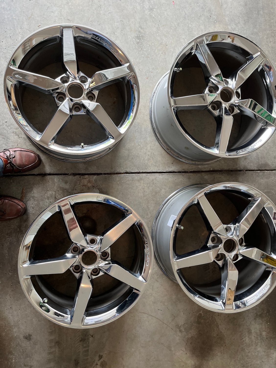 FS (For Sale) C7 OEM Chrome Wheels - CorvetteForum - Chevrolet Corvette ...