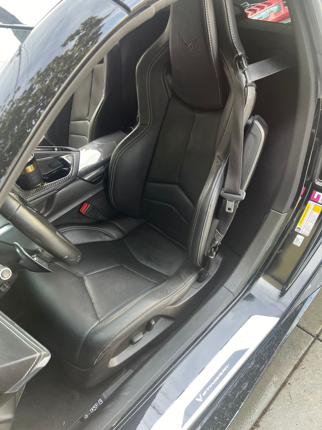 FS (For Sale) 2021 C8 Corvette 1LT GT1 Black Mulan Leather Seats ...