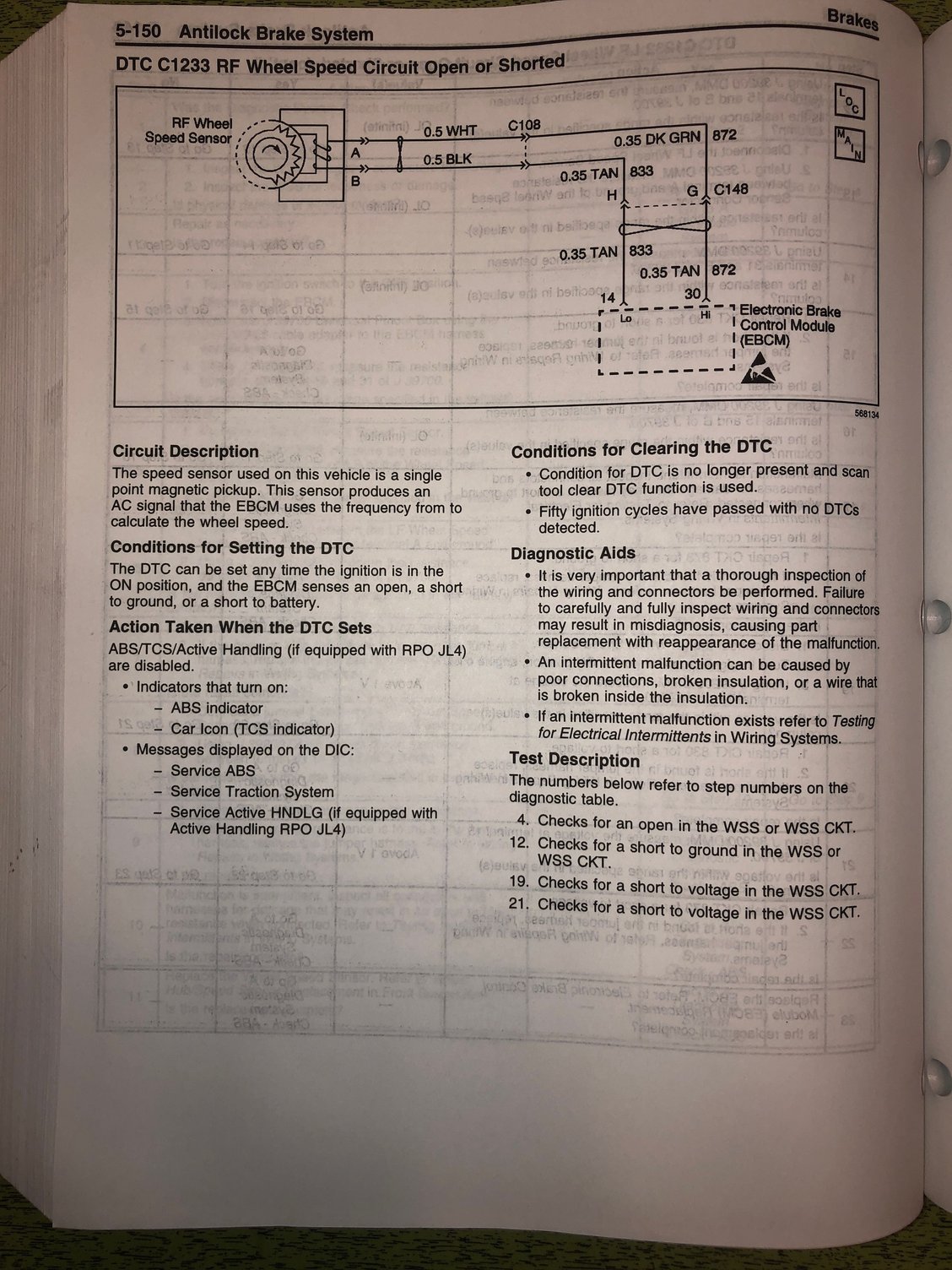 On-going Saga of DTC C1233 ? - CorvetteForum - Chevrolet Corvette Forum ...