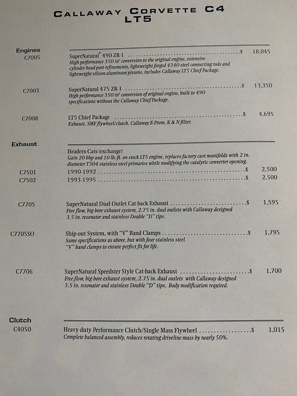 FS (For Sale) 1993 40th ZR1 W/CHIEF Package - CorvetteForum - Chevrolet ...