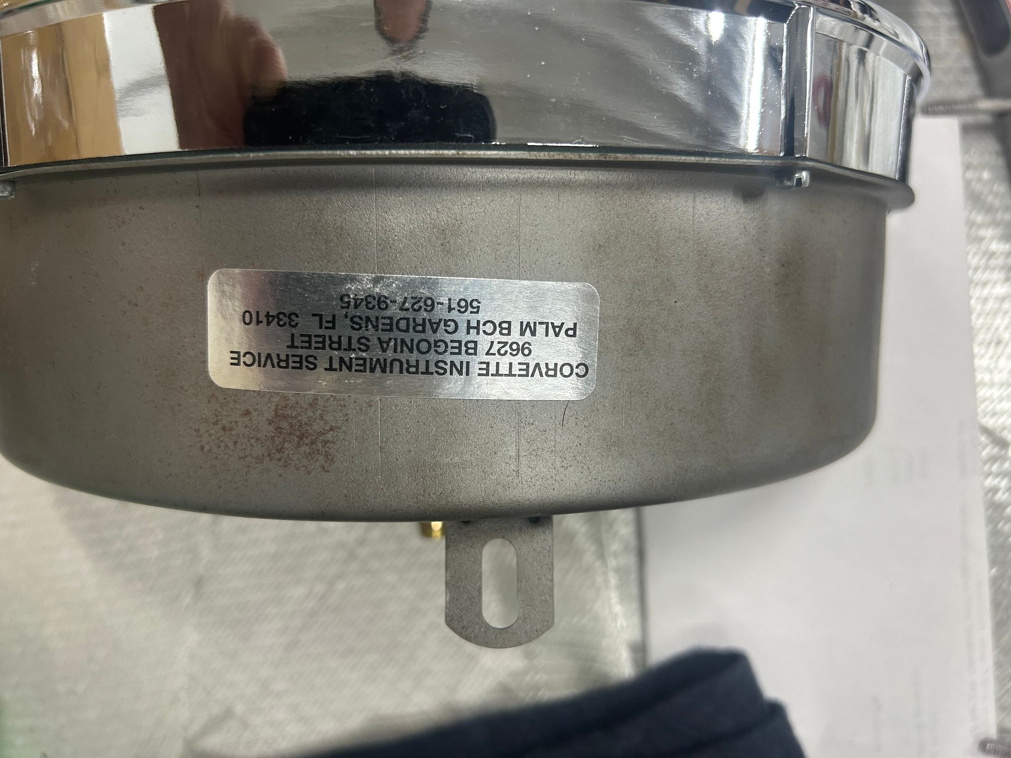 FS (For Sale) 1958 Restored set of gauges - CorvetteForum - Chevrolet ...