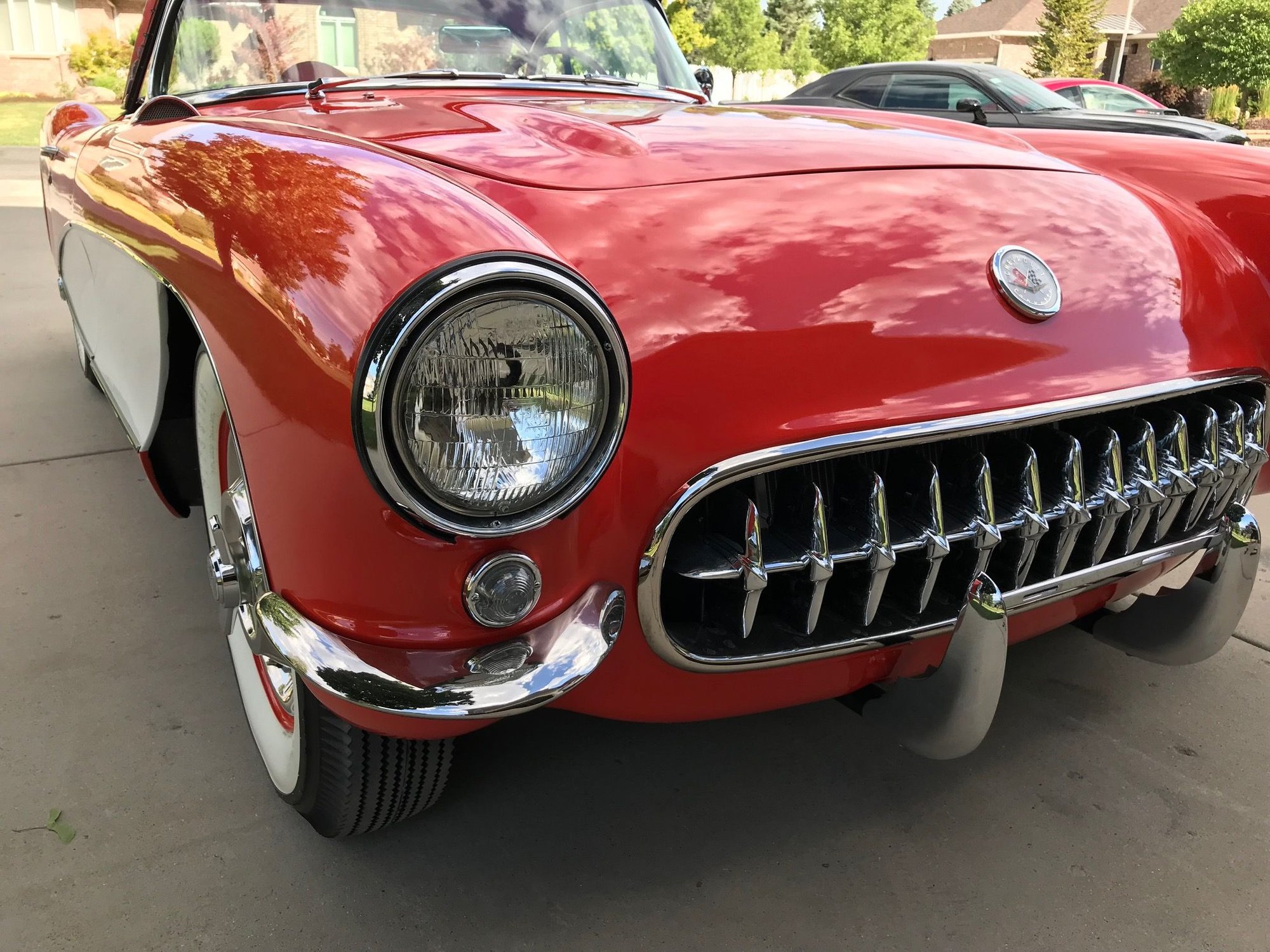 1956 Venetian Red / Red glamour shots - CorvetteForum - Chevrolet ...