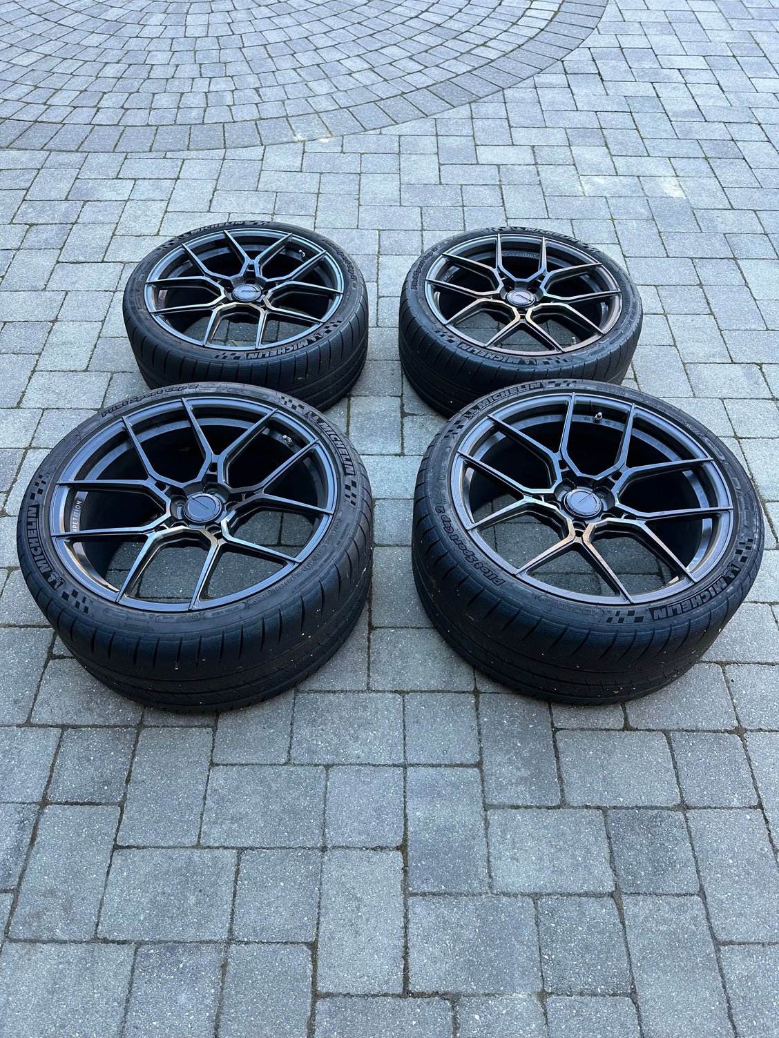 FS (For Sale) Forged one Competition Wheels and Sport Cup 2 tires ...