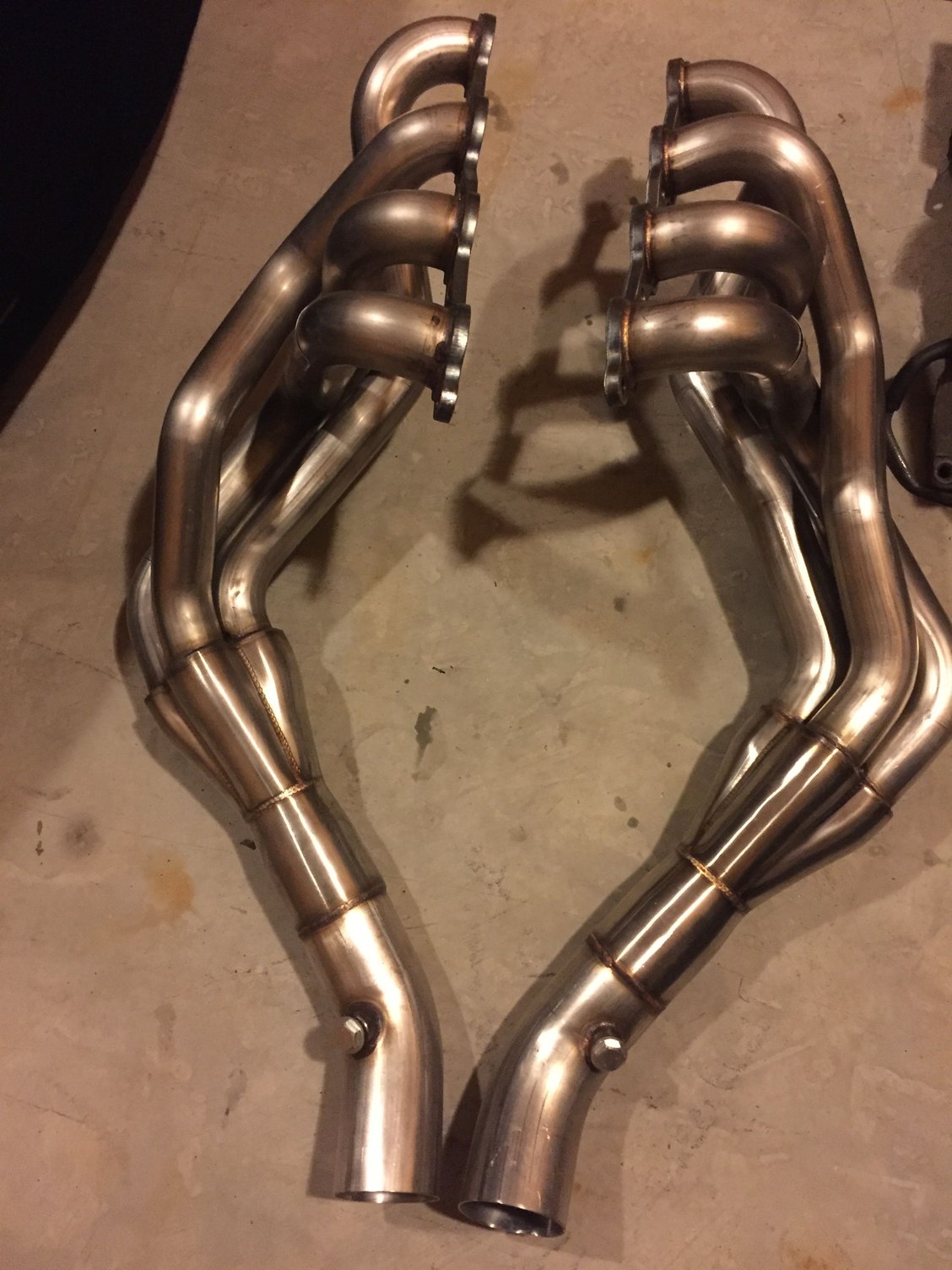 LG Motorsports Super Pro 1 7/8" long tube headers for C6 Z06 ...