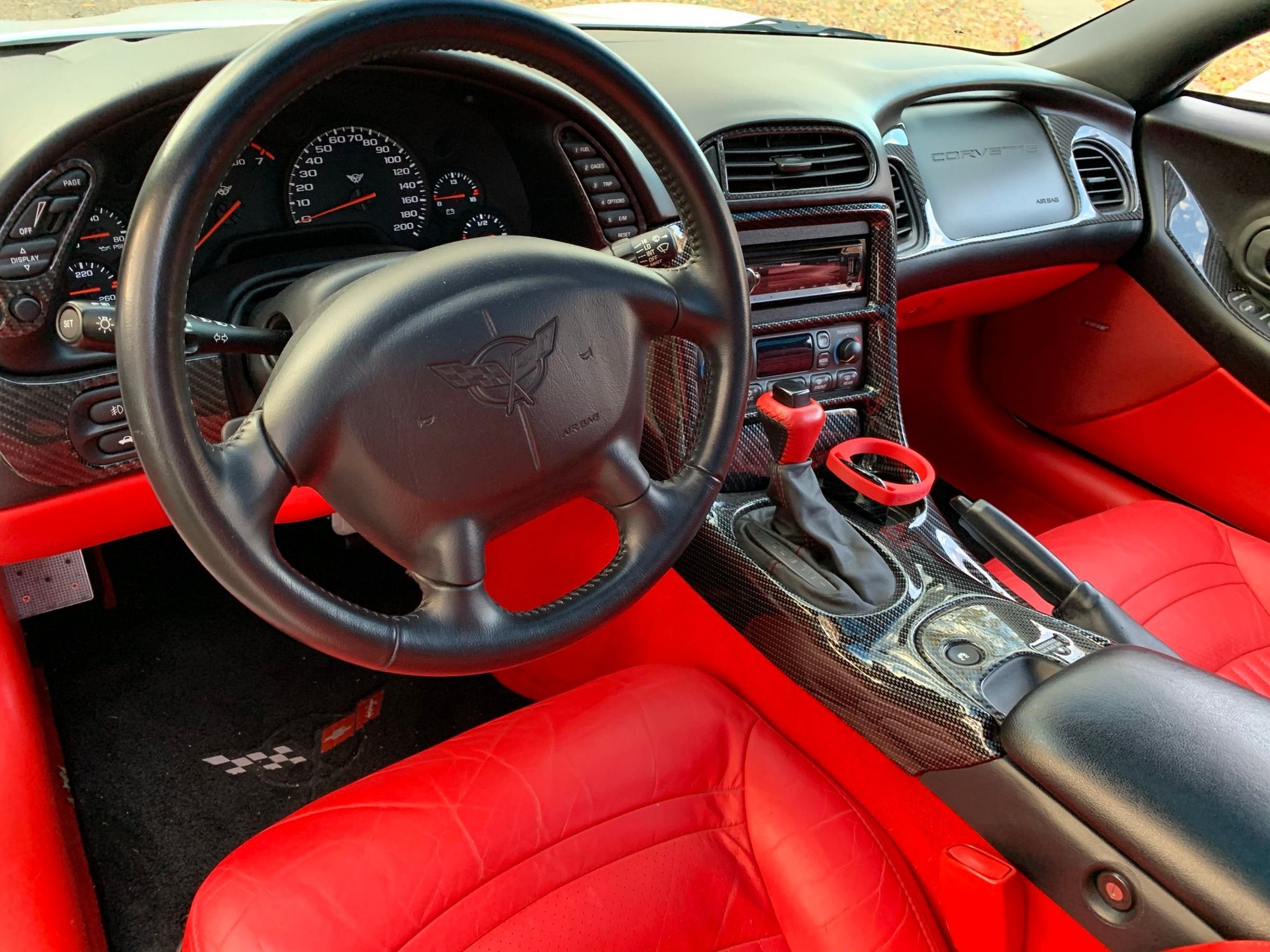 FS (For Sale) '04 Corvette C5 coupe - Artic White / Red Interior / S ...