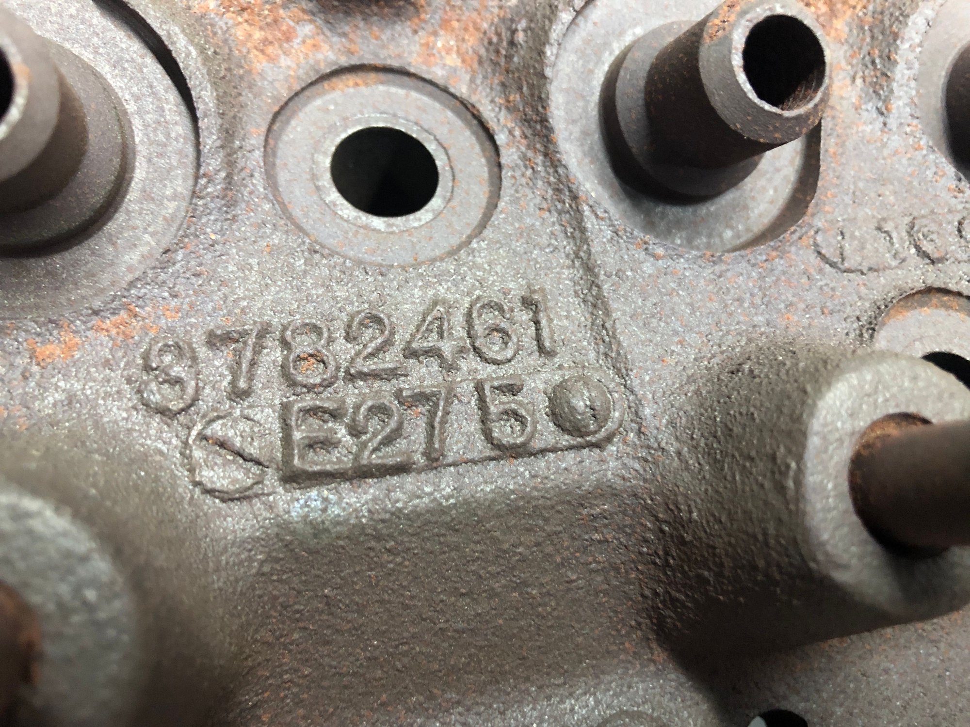 FS (For Sale) 1965 fuelie 461 Double Camel Hump 327 SBC cylinder head ...