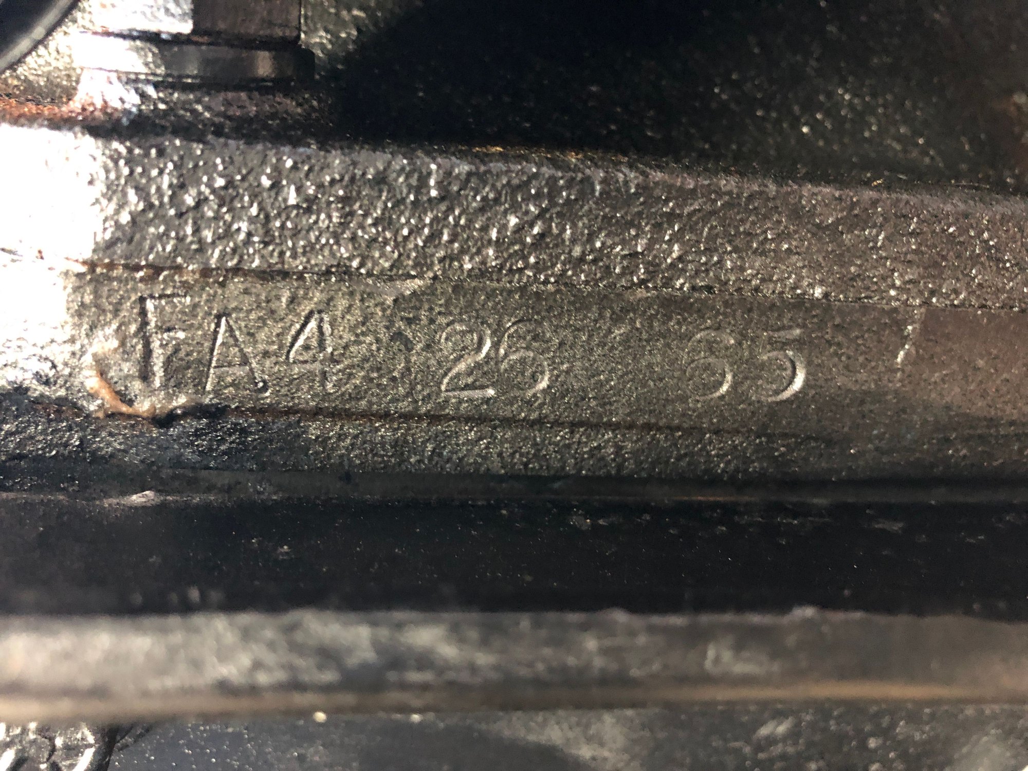 1965 c2 differential casting number - CorvetteForum - Chevrolet ...