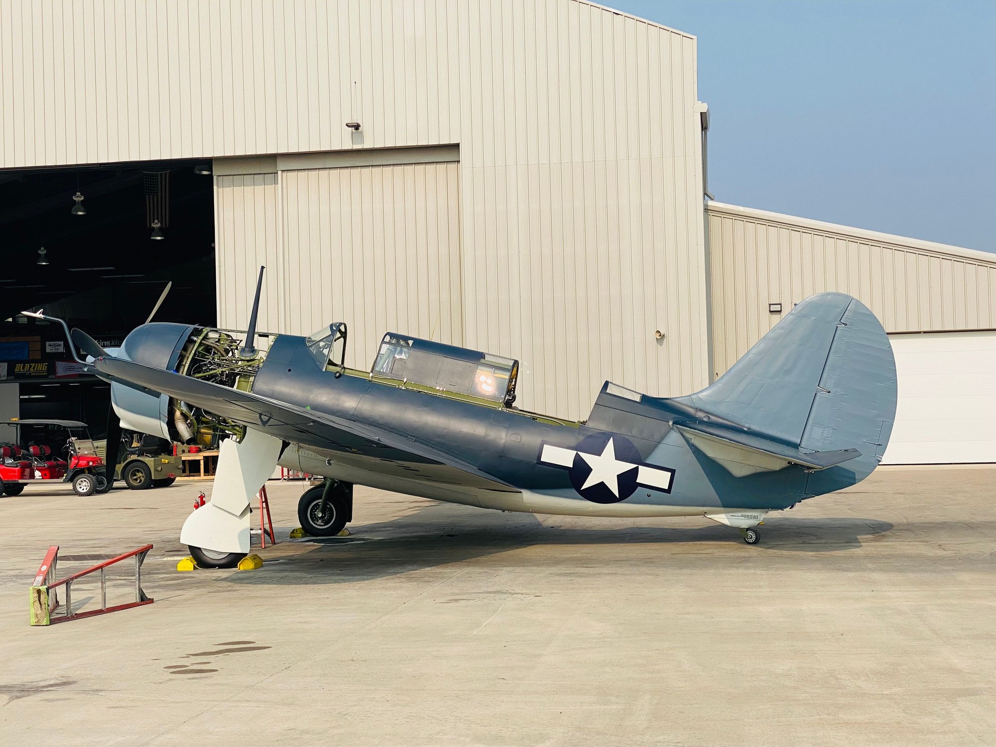 SB2C-1 Helldiver 1st Engine Start - CorvetteForum - Chevrolet Corvette ...