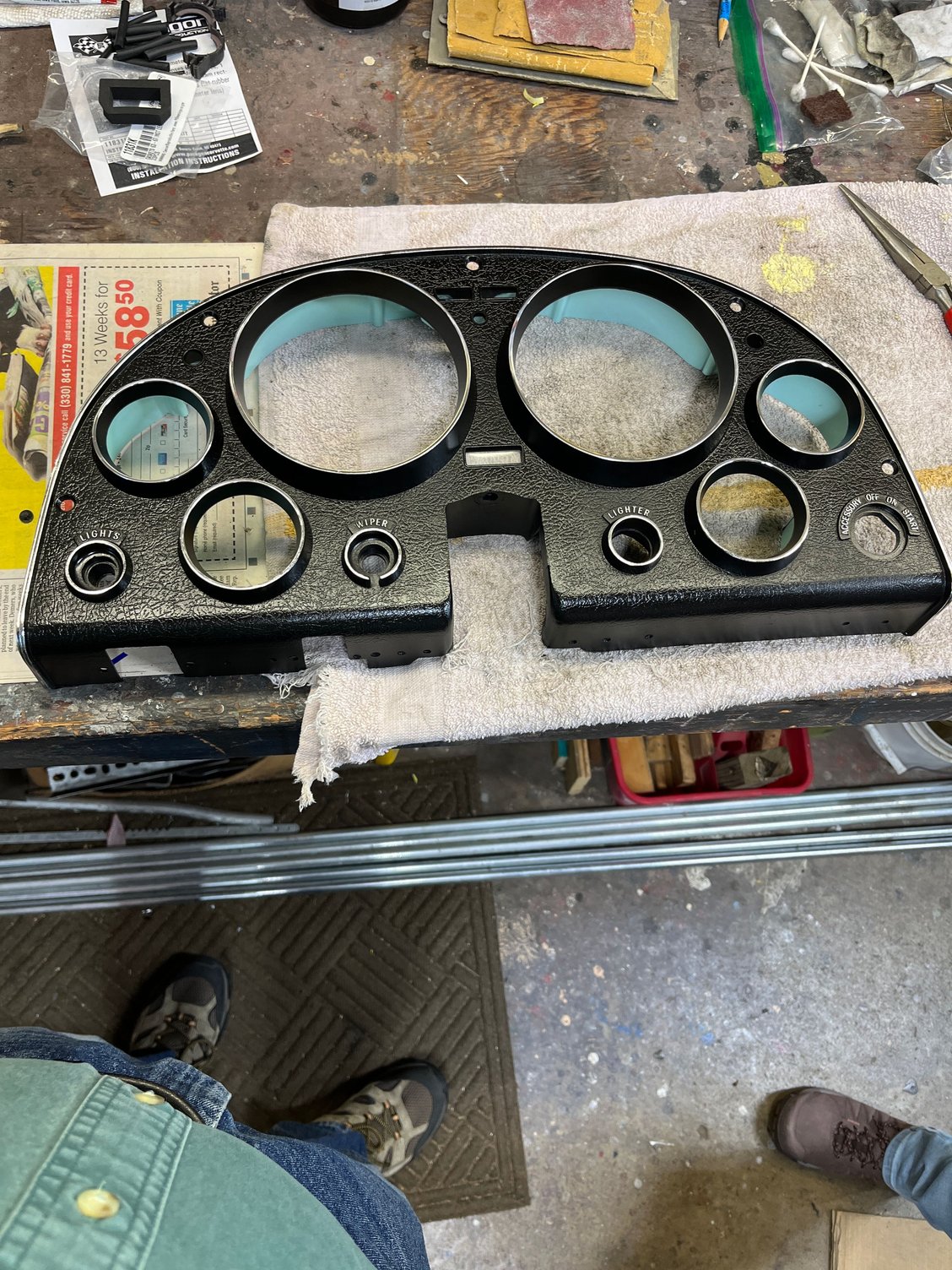 C2 Dash cluster paint to use on 1966 - CorvetteForum - Chevrolet ...