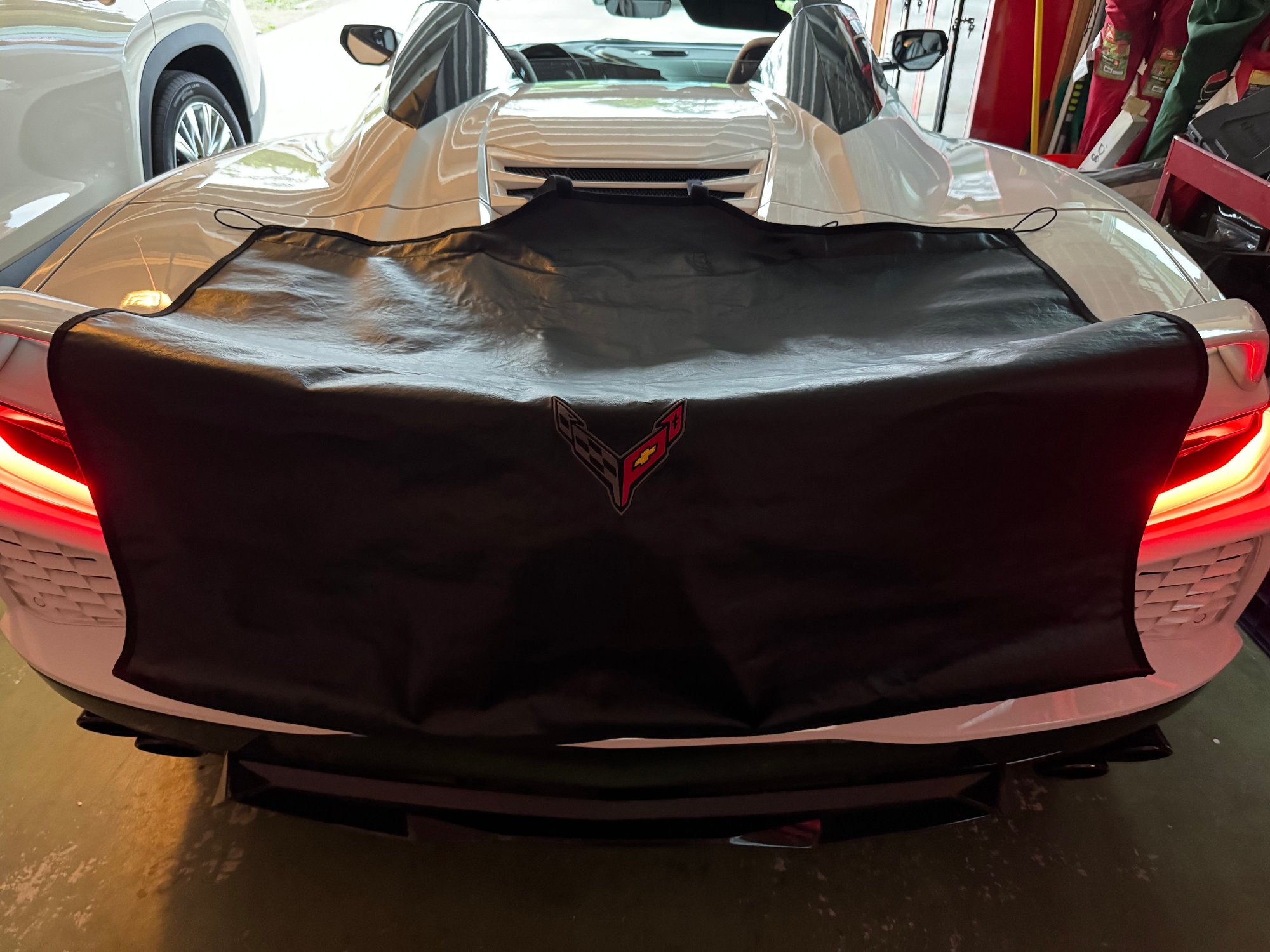FS (For Sale) FS C8 OEM car cover, OEM rear fascia and z51 lic plate ...
