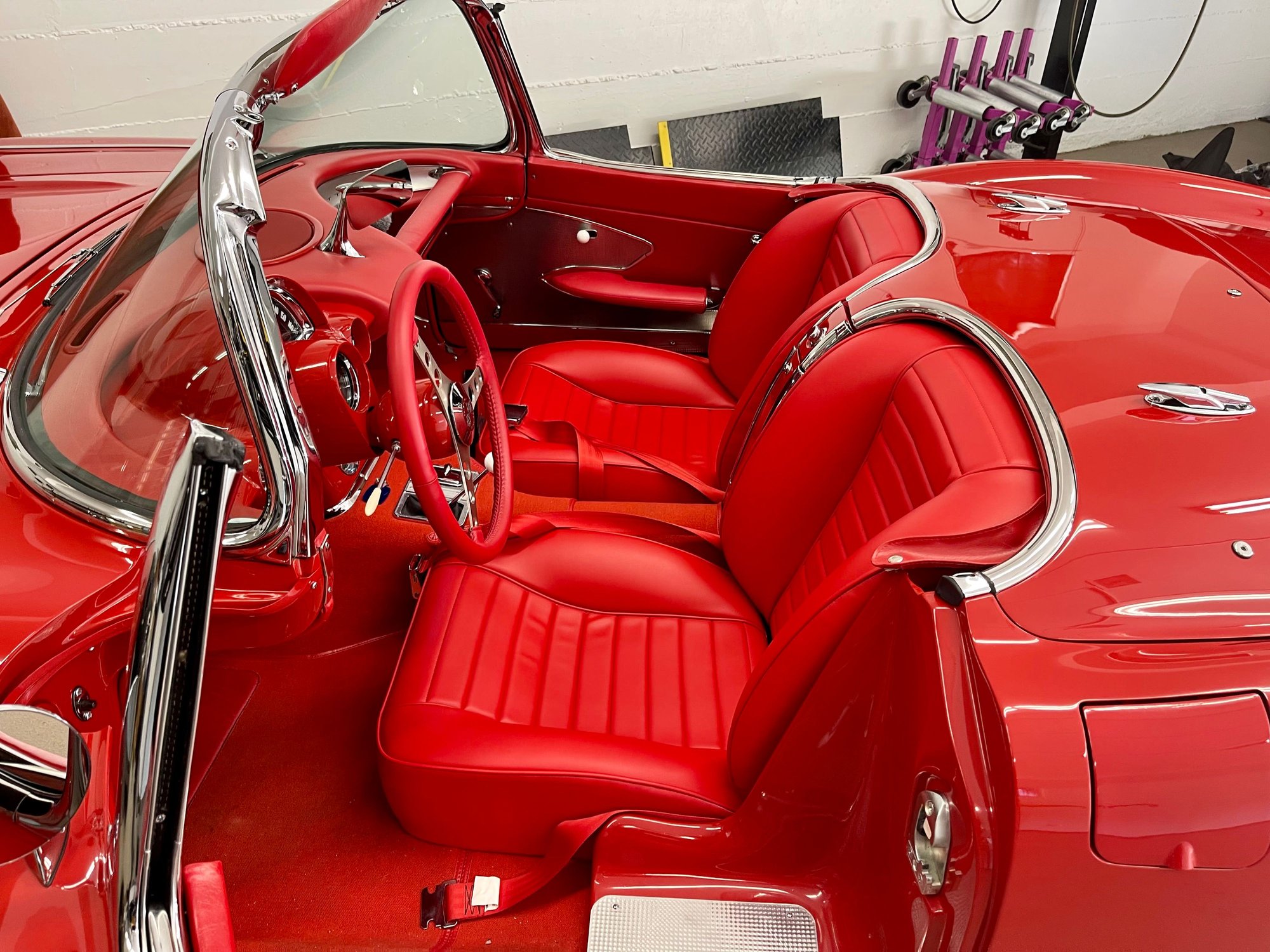 FS (For Sale) 1956 - 1962 Corvette custom seats w/extra sitting room ...