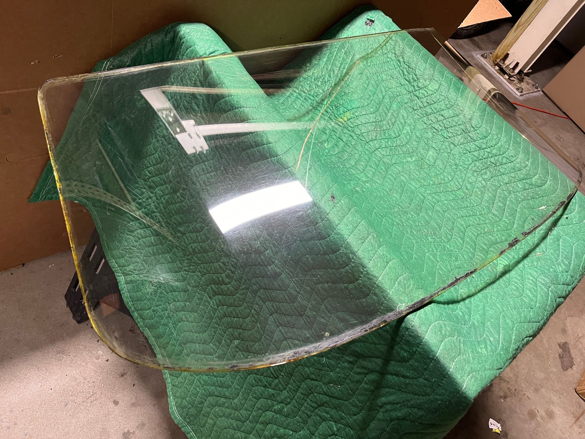 FS (For Sale) 1967 original GM LOF glass set M3 winshield M51 side ...