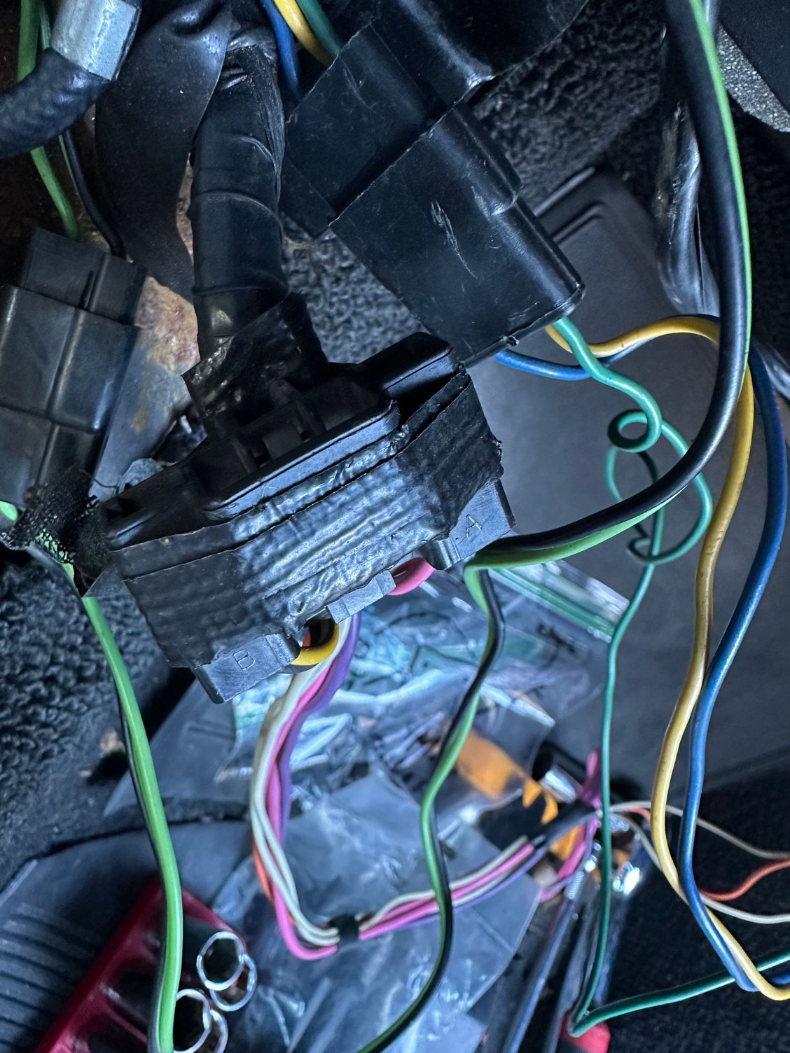 Wiring harness connector location? - CorvetteForum - Chevrolet Corvette ...