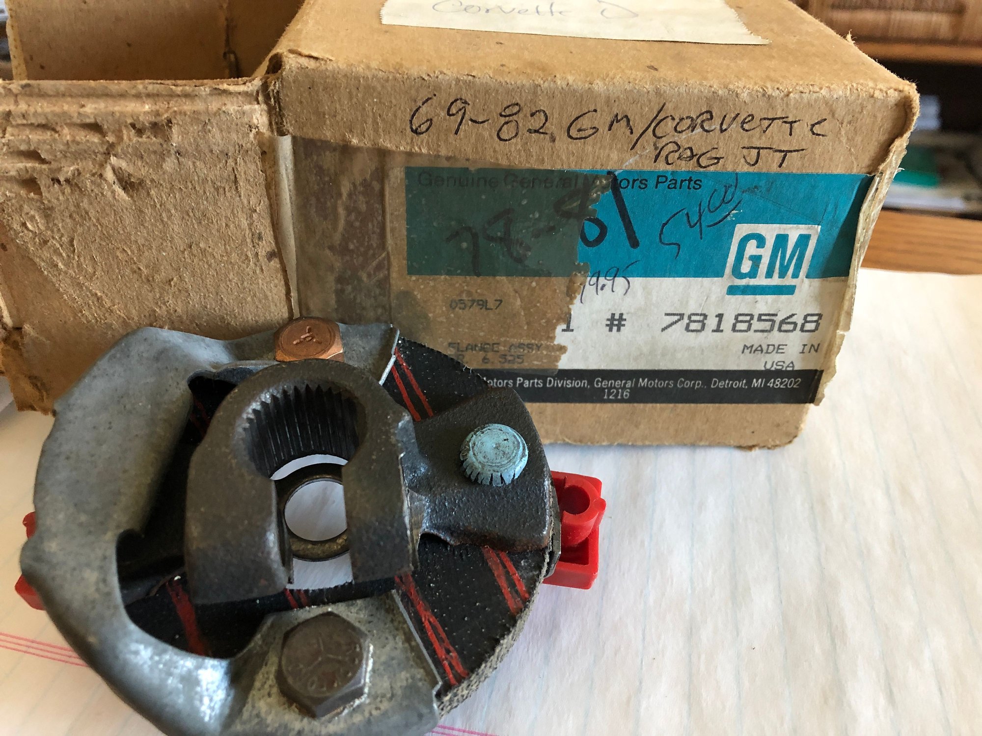 C2 Later Model Steering Rag Joint for 1965 Corvette? - CorvetteForum ...