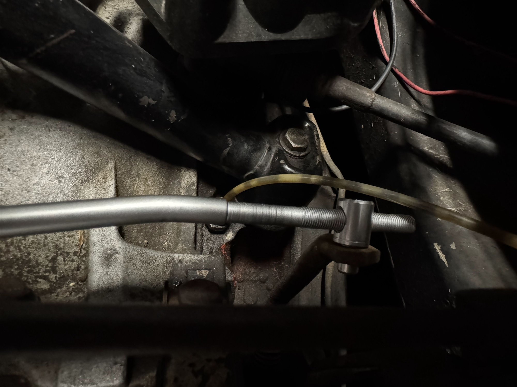 Is this powerglide kickdown linkage installed correctly ...