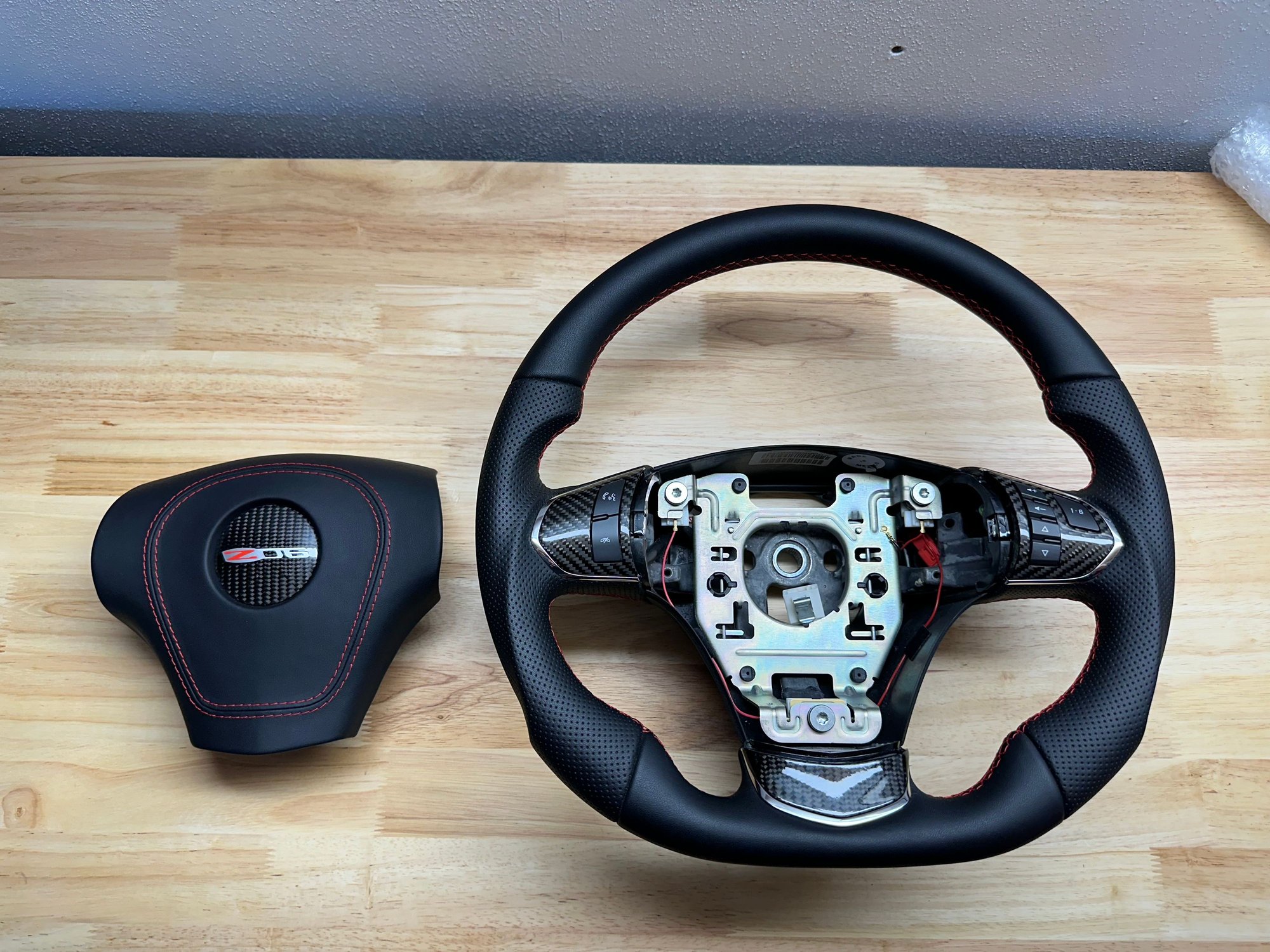 FS (For Sale) Like new RFE Design Steering Wheel & Airbag Cover ...