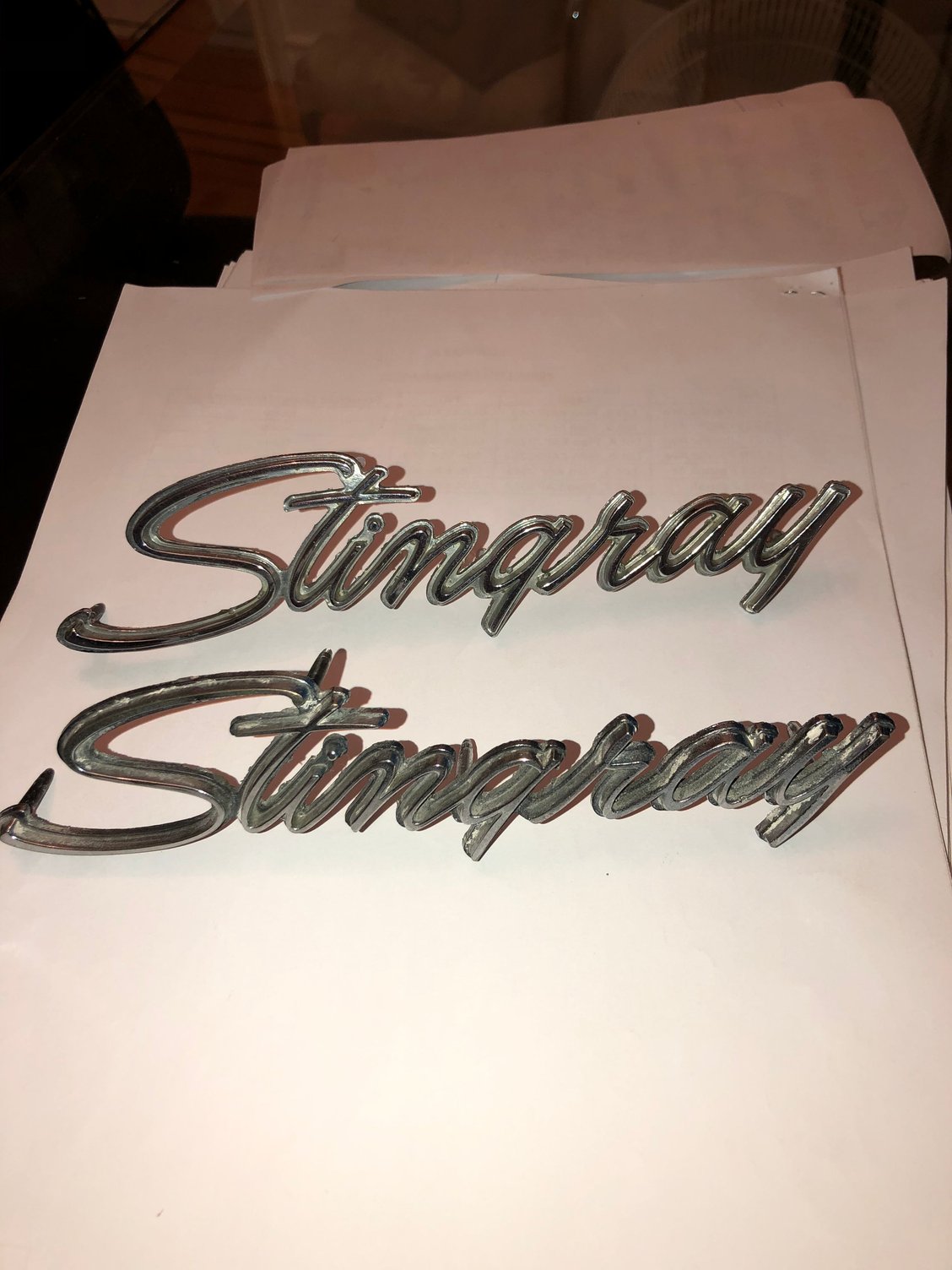 FS (For Sale) Corvette Stingray Script 4 pin 1969 to 1973 ...