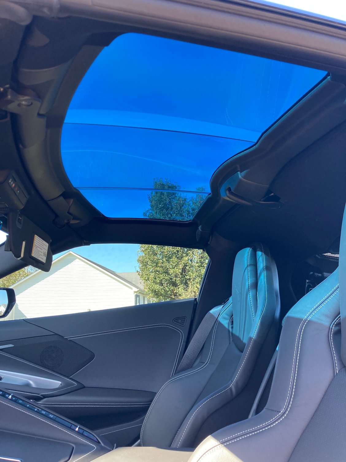 FS (For Sale) C8 Removable Blue Smoked Transparent Roof Panel 85004257 ...