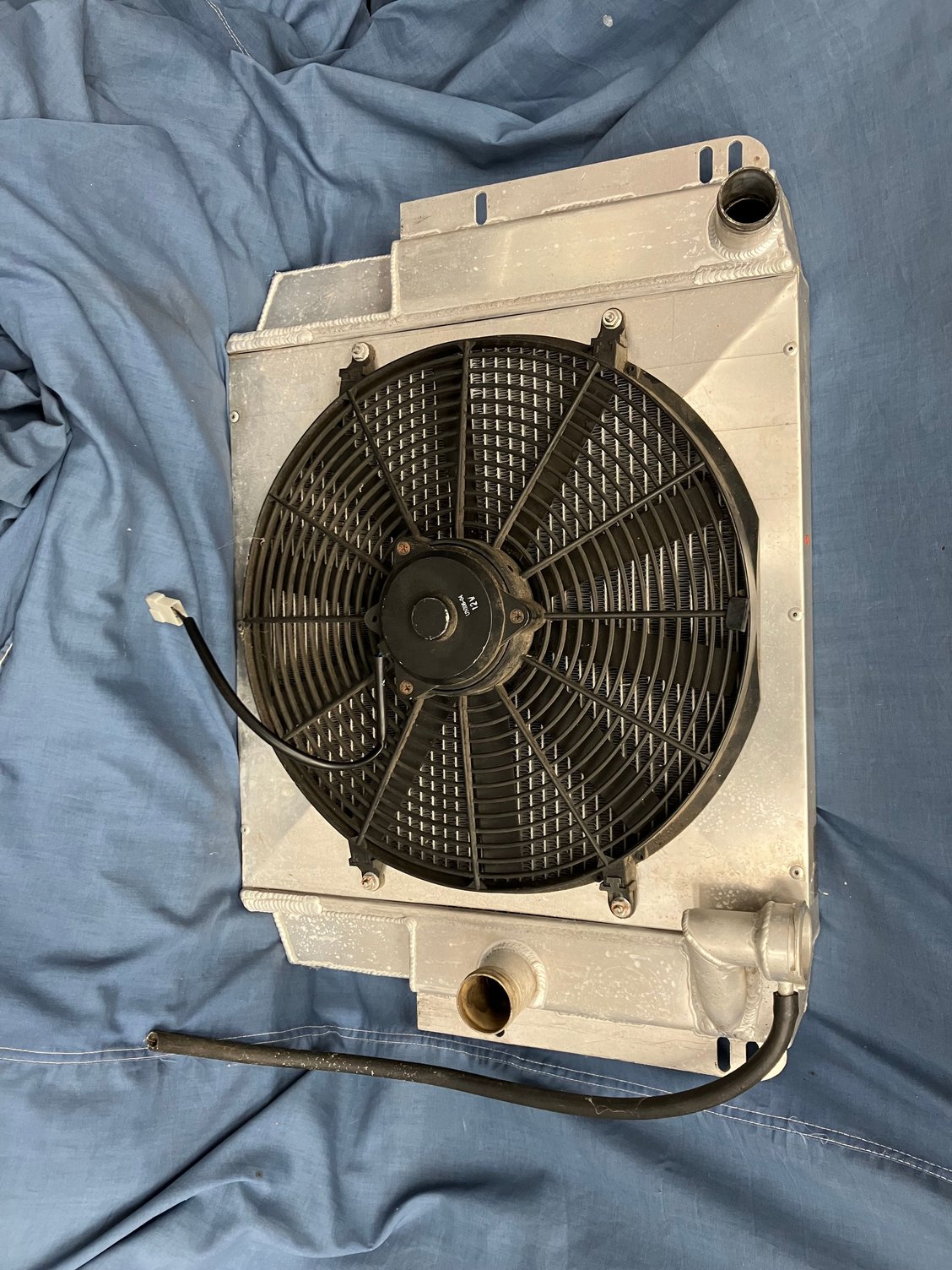 FS (For Sale) Be-Cool Radiator with Fan and ‘60 OEM Radio ...