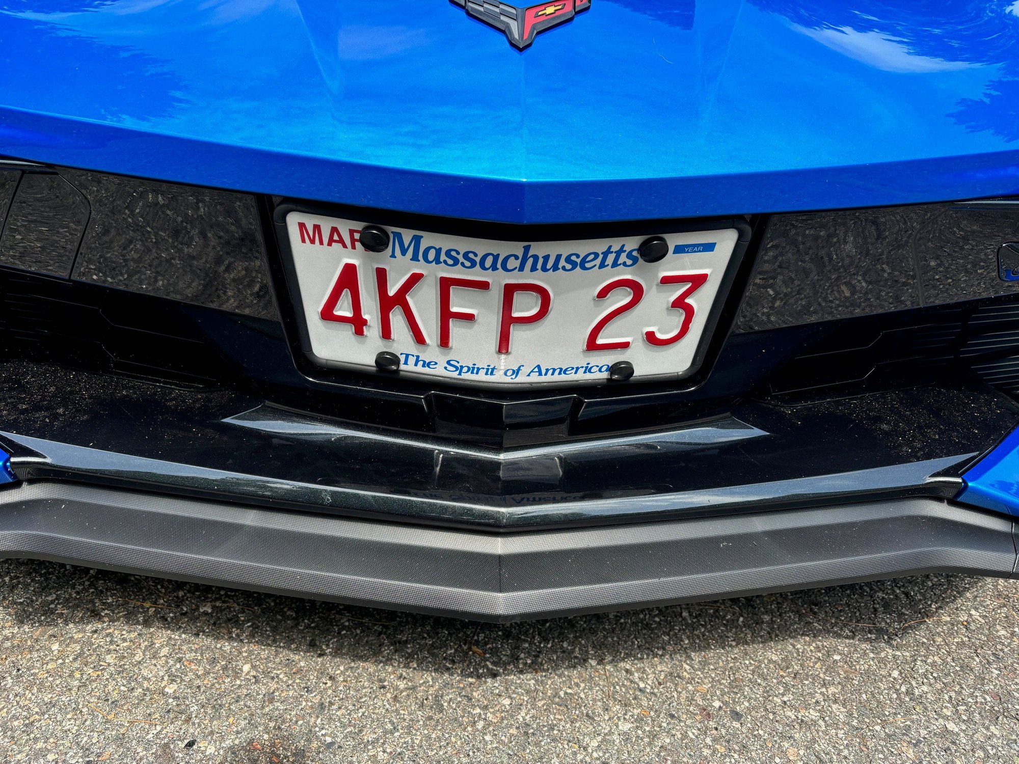 c8 front plate mount - CorvetteForum - Chevrolet Corvette Forum Discussion