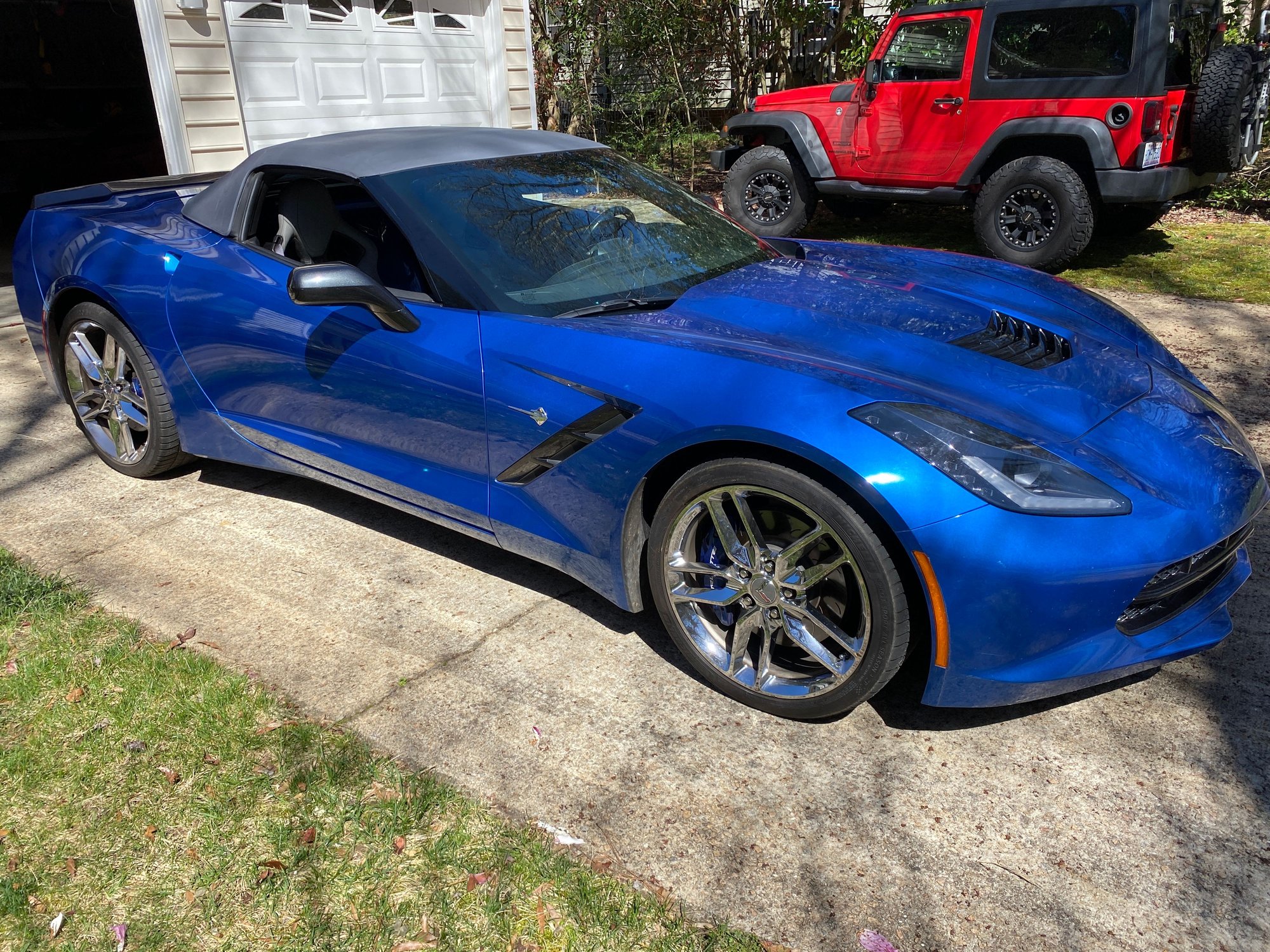 FS (For Sale) 2014 C7 Convertible Z51/2LT Laguna Blue - CorvetteForum ...