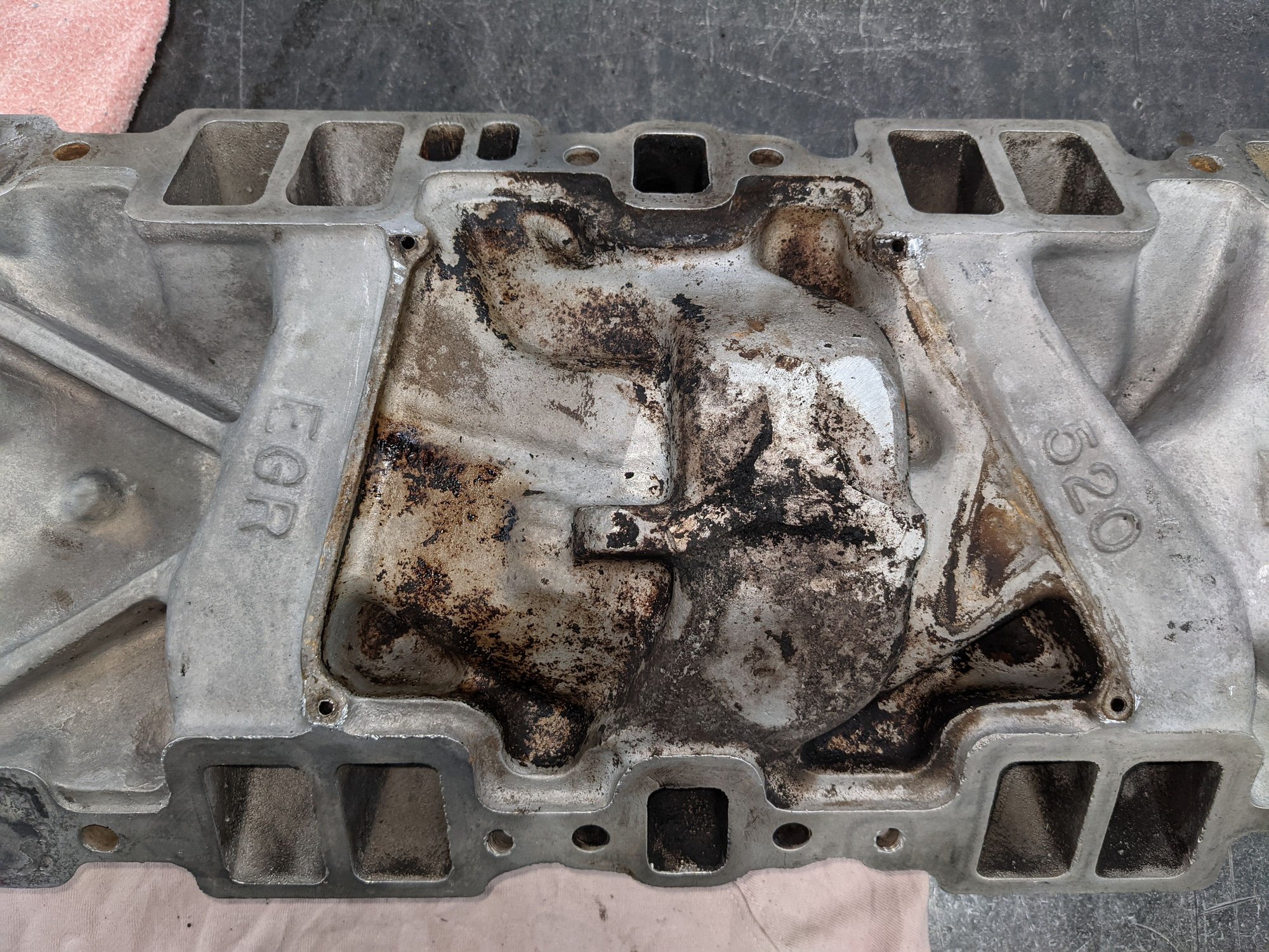 Intake manifold Heat Shield Removal - CorvetteForum - Chevrolet ...