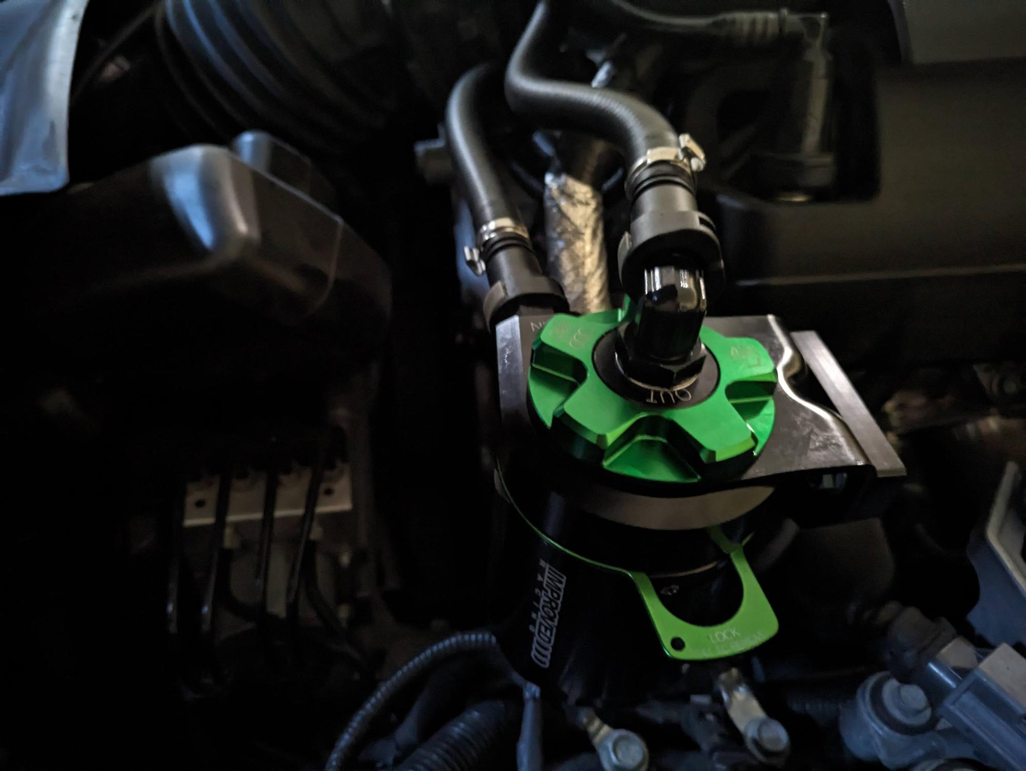 Improved Racing Oil Catch Can Kit for C7 Corvette - CorvetteForum ...