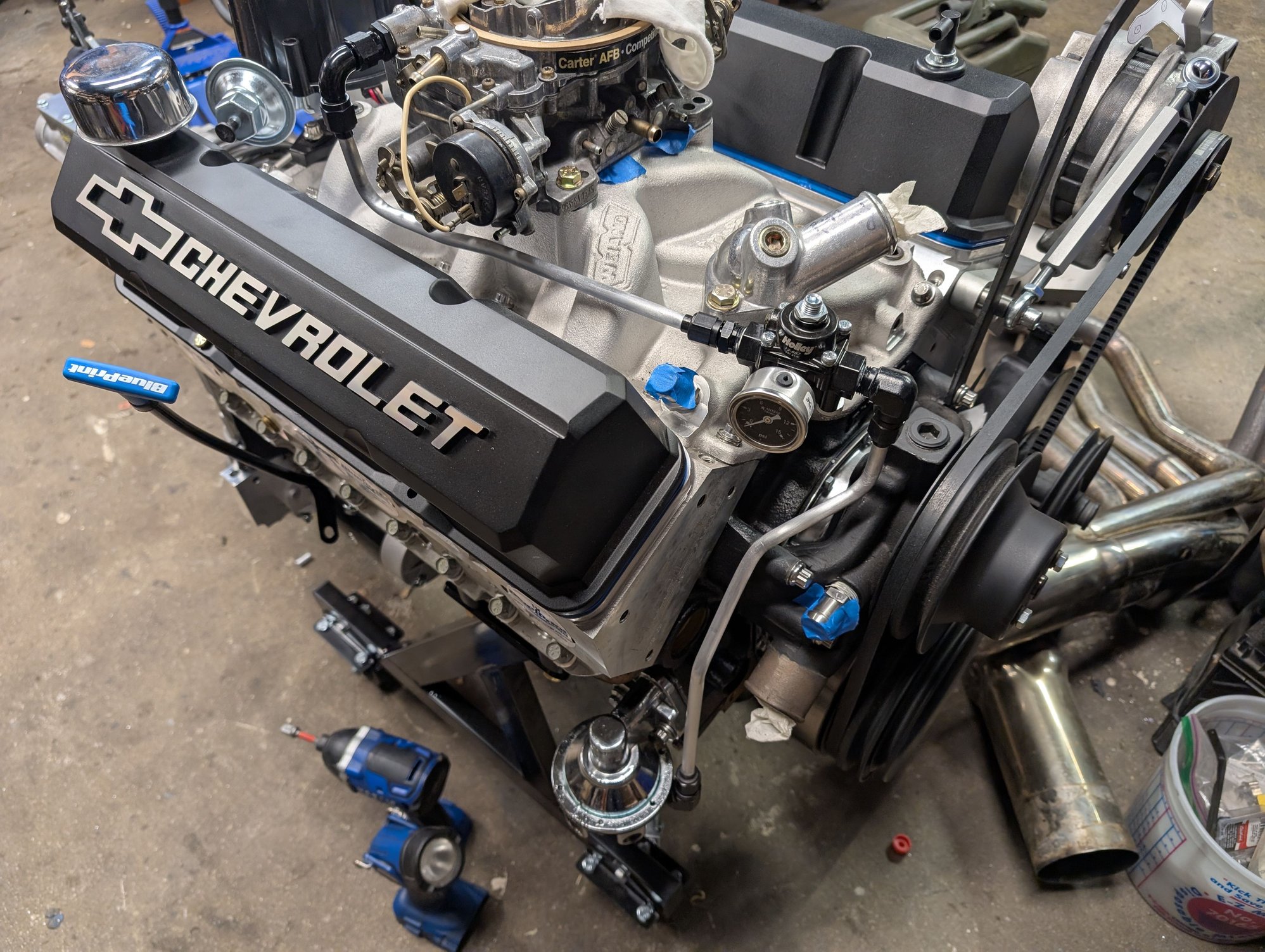 Hard line to Edelbrock/Carter Carb? - CorvetteForum - Chevrolet ...