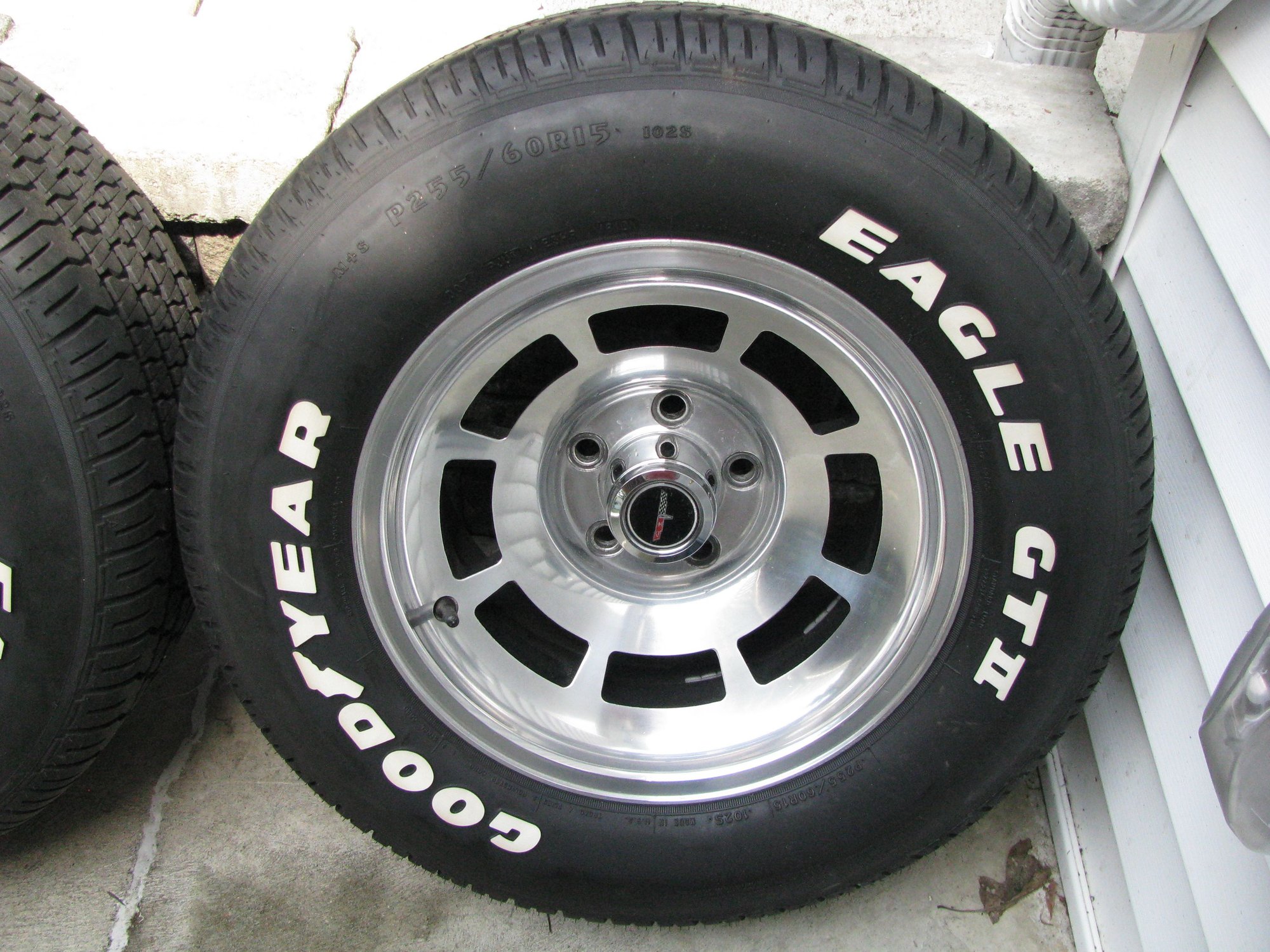 FS (For Sale) 1980-1982 Corvette Aluminum Wheels with Goodyear Tires ...