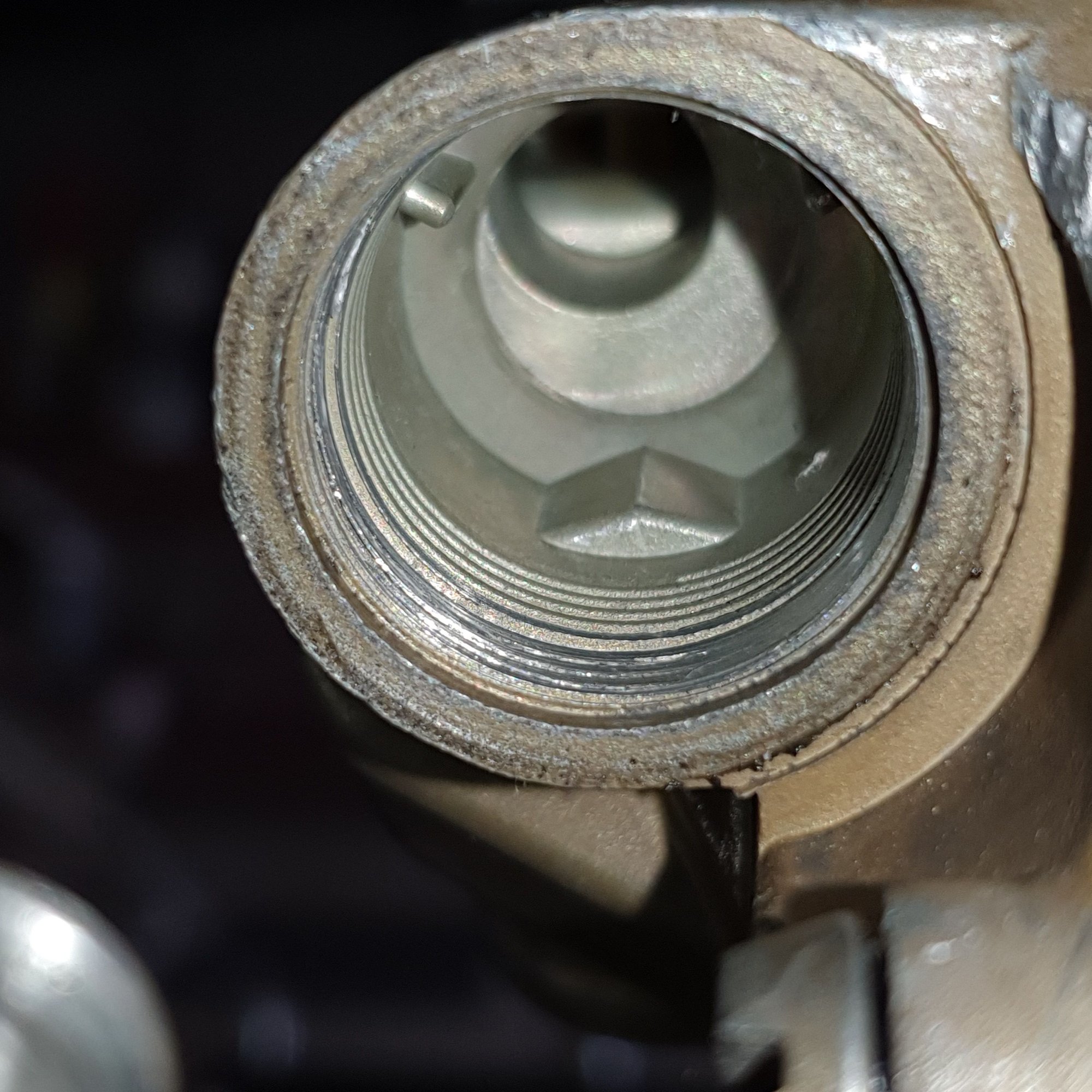 Repairing the Holley 9/16-24 Float Bowl Inlet Threads - CorvetteForum ...